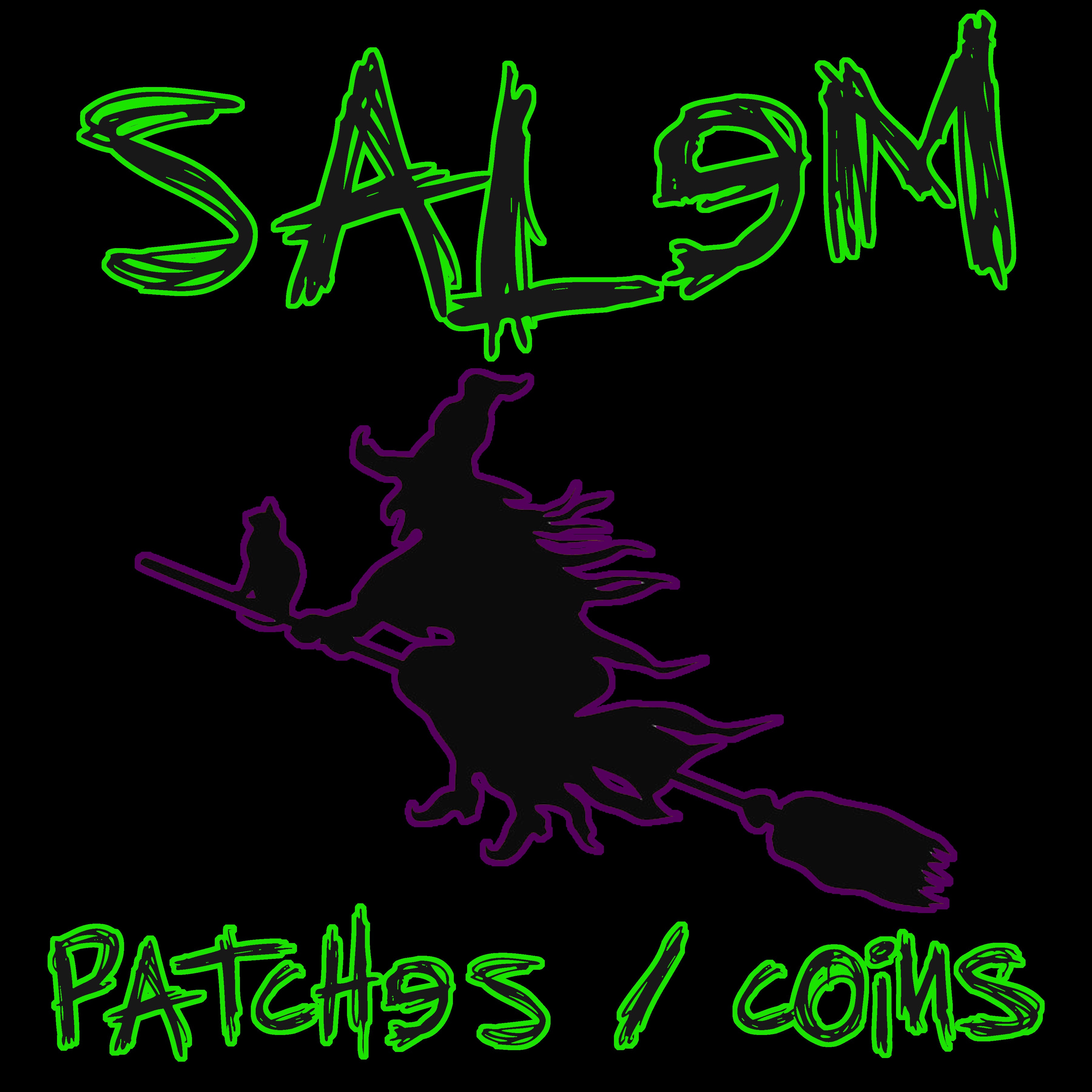 Salem Patches and Coins – GHOST PATCH