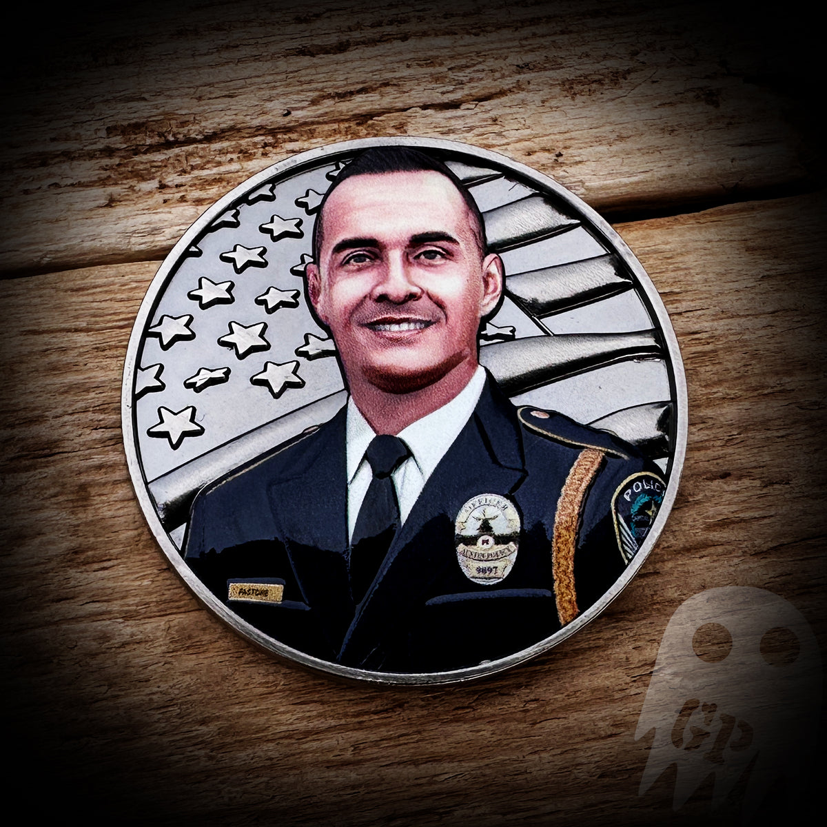 Officer Jorge Pastore Memorial Coin - Fundraiser – GHOST PATCH