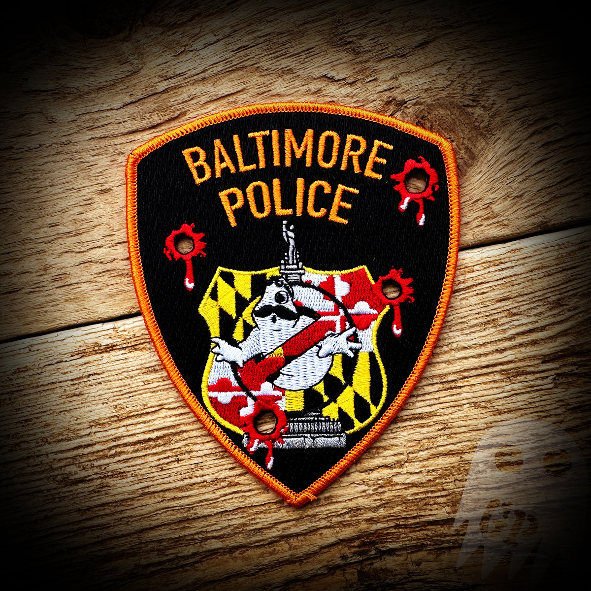 Baltimore, MD PD 2023 Halloween Patch - Limited – GHOST PATCH