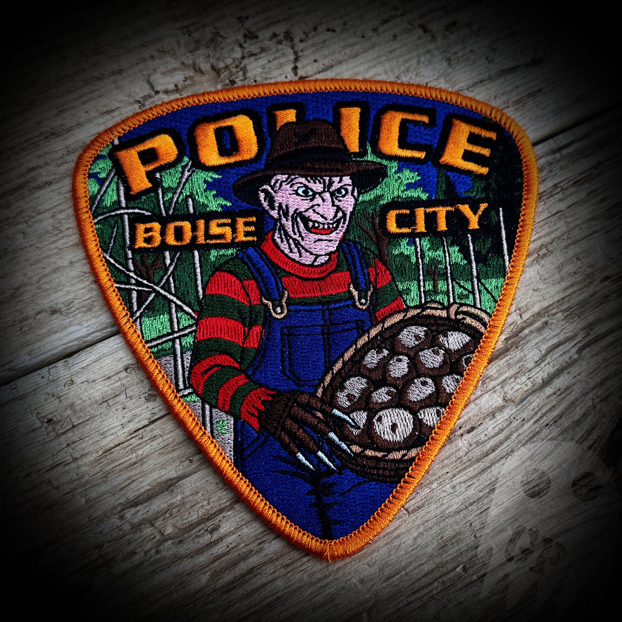 2025 Halloween - Boise, ID PD 2025 Halloween Patch – GHOST PATCH
