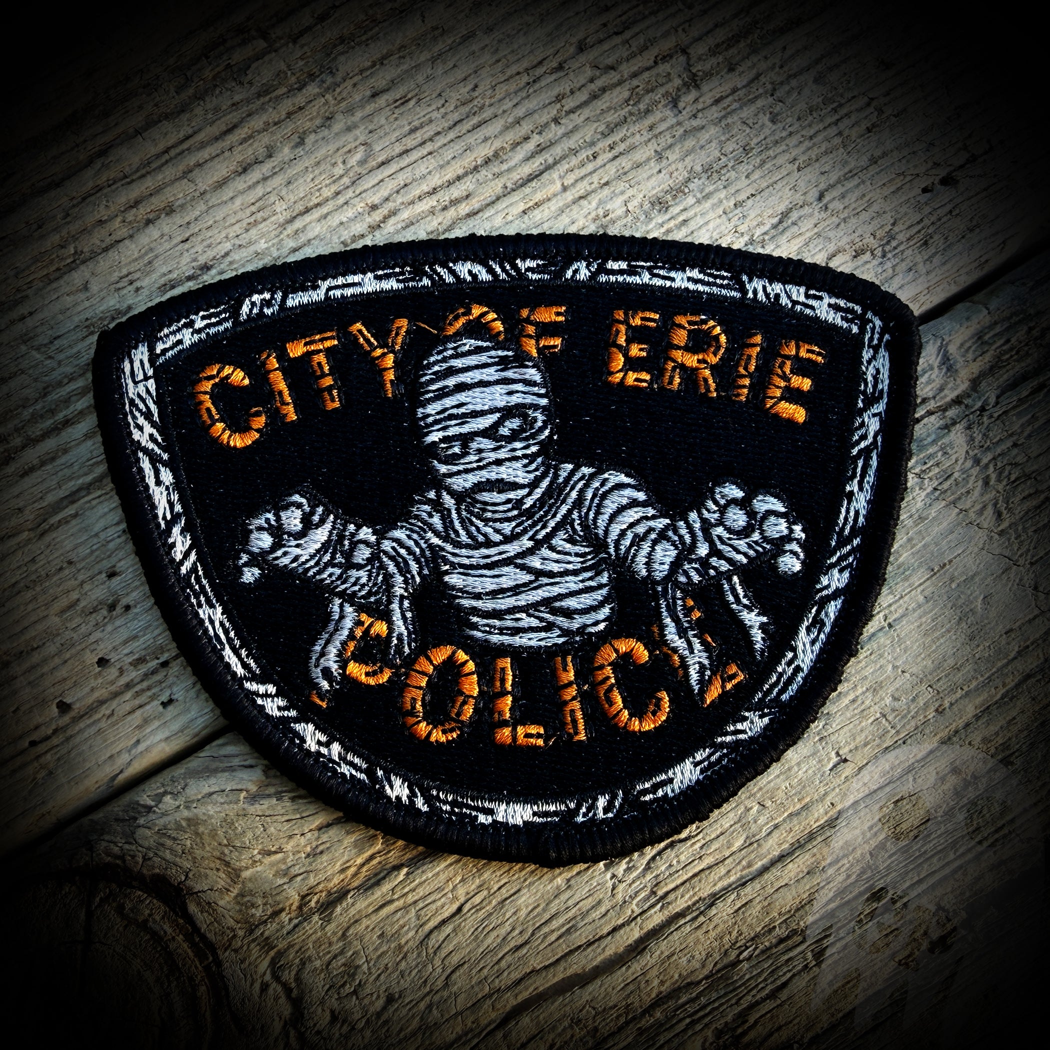 2025 Halloween - Erie, PA PD 2025 Halloween Patch – GHOST PATCH
