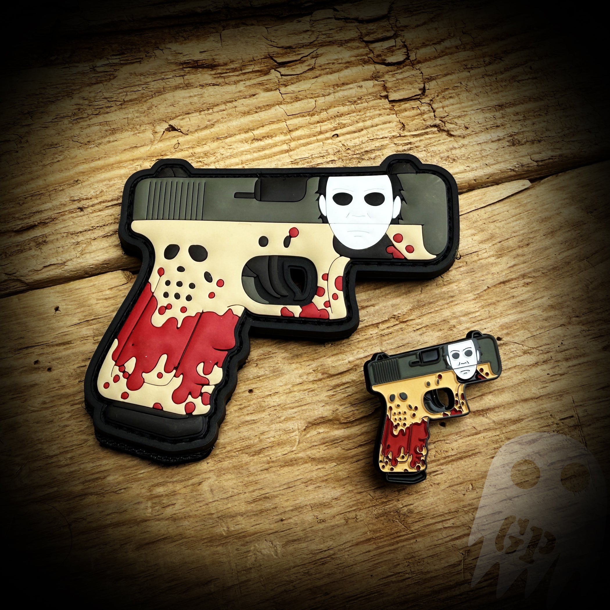 Horror Movie - Handgun Horror Movie PVC and Pin – GHOST PATCH