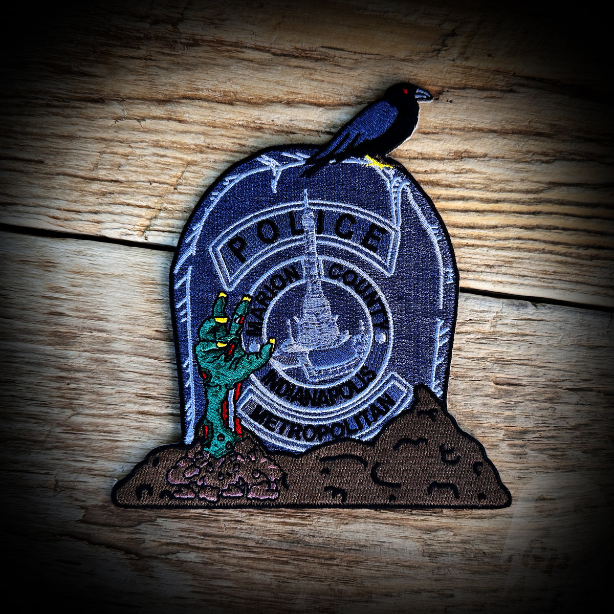 Indianapolis, IN Metropolitan PD 2023 Halloween Patch - Authentic / LI – GHOST PATCH