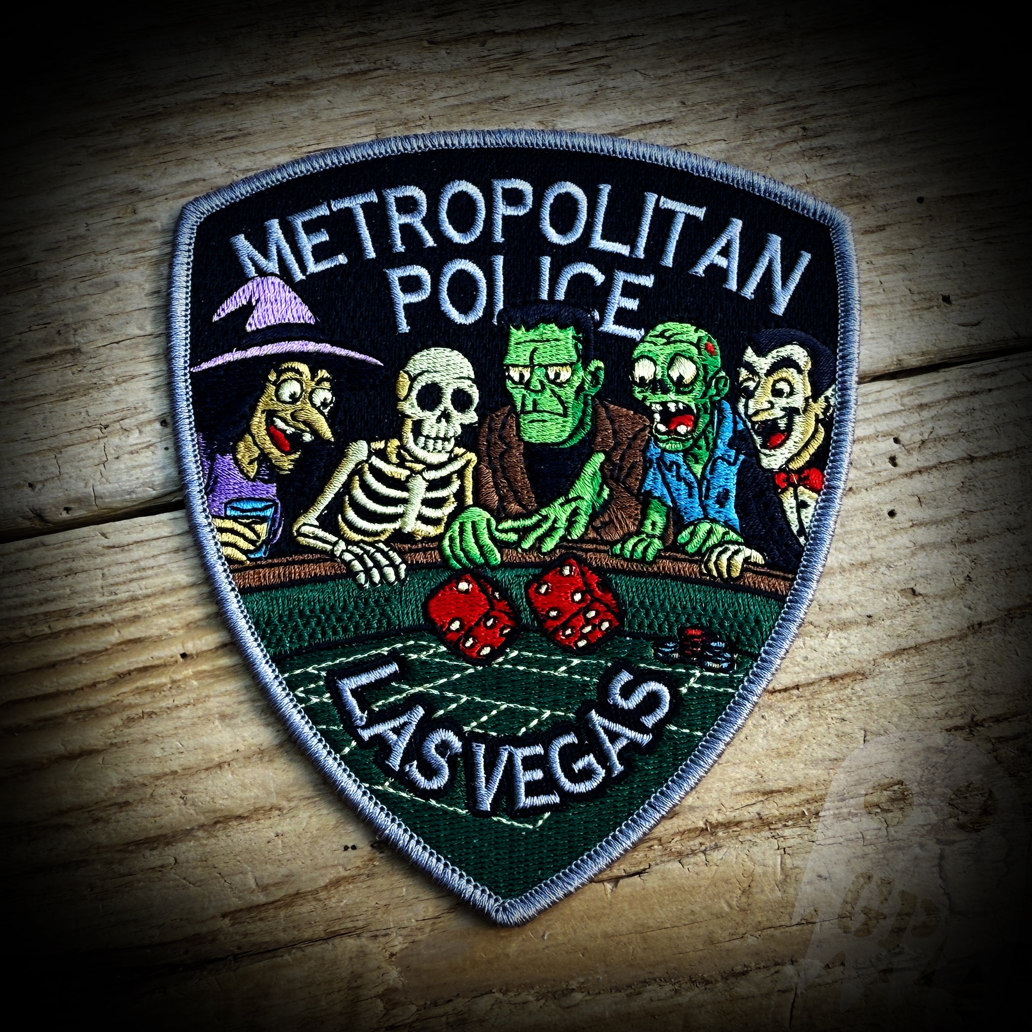 2025 Halloween - Las Vegas, NV Metro Police 2025 Halloween Patch – GHOST PATCH