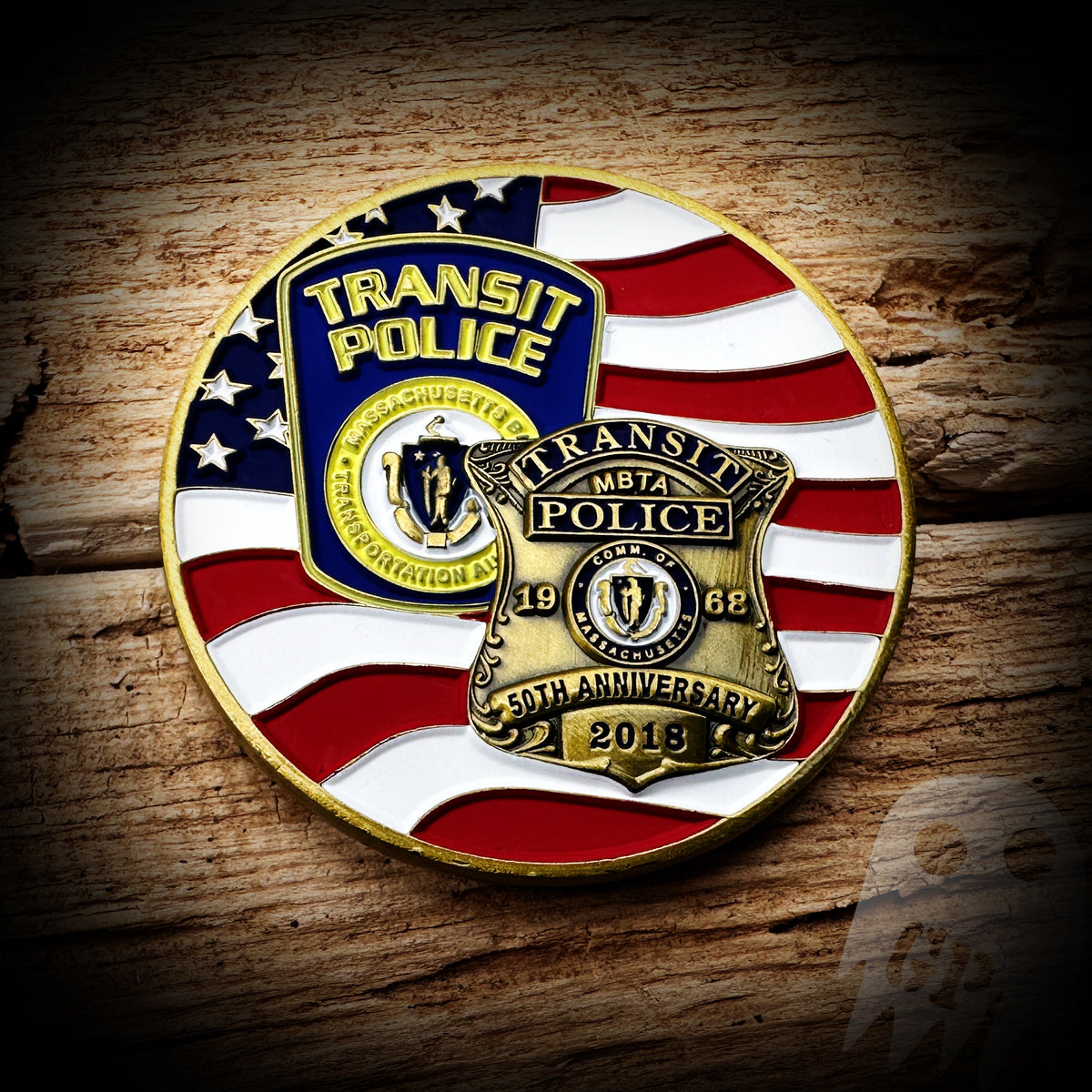 MBTA Transit Police Coin - Authentic – GHOST PATCH