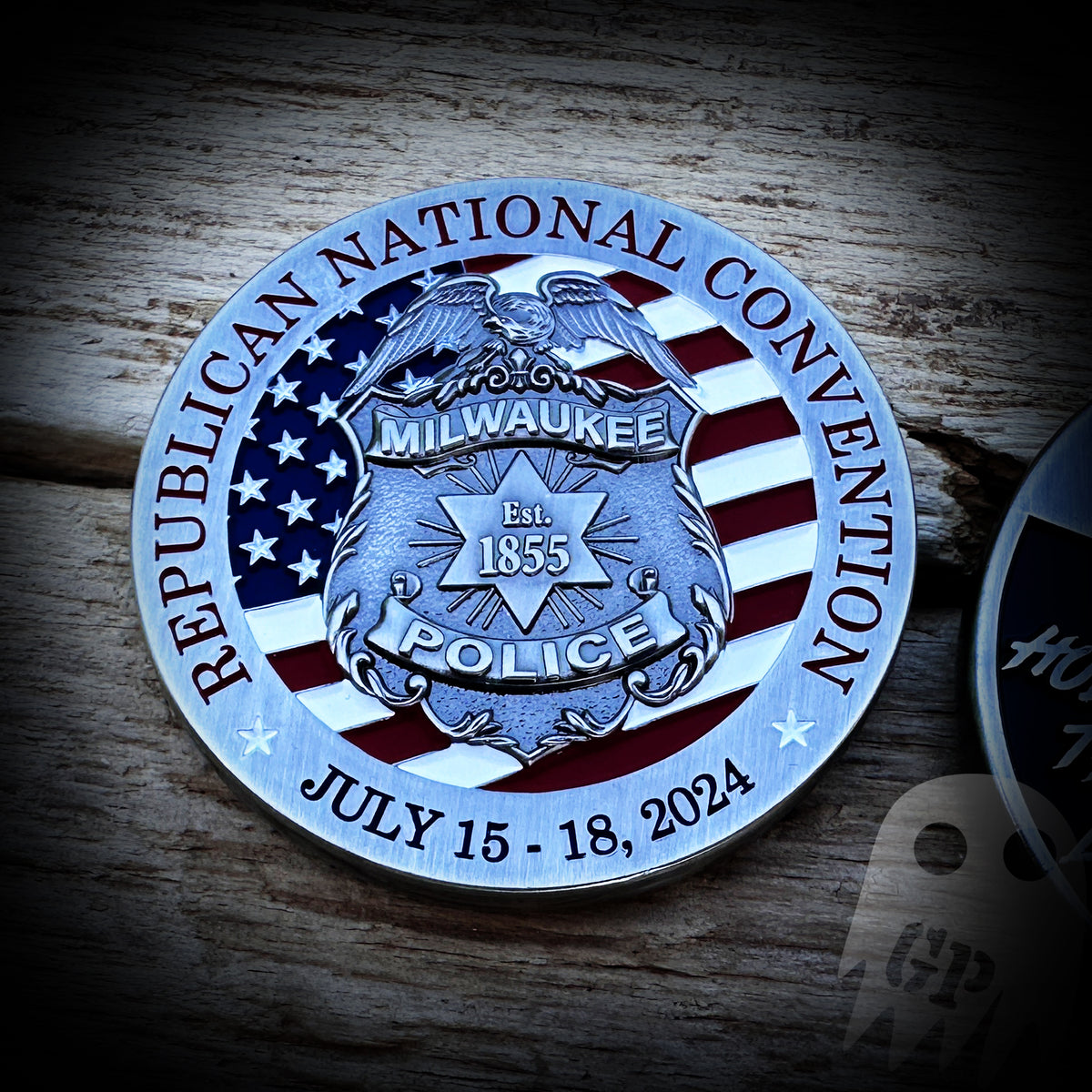 Milwaukee, WI Police Department RNC Coin – GHOST PATCH
