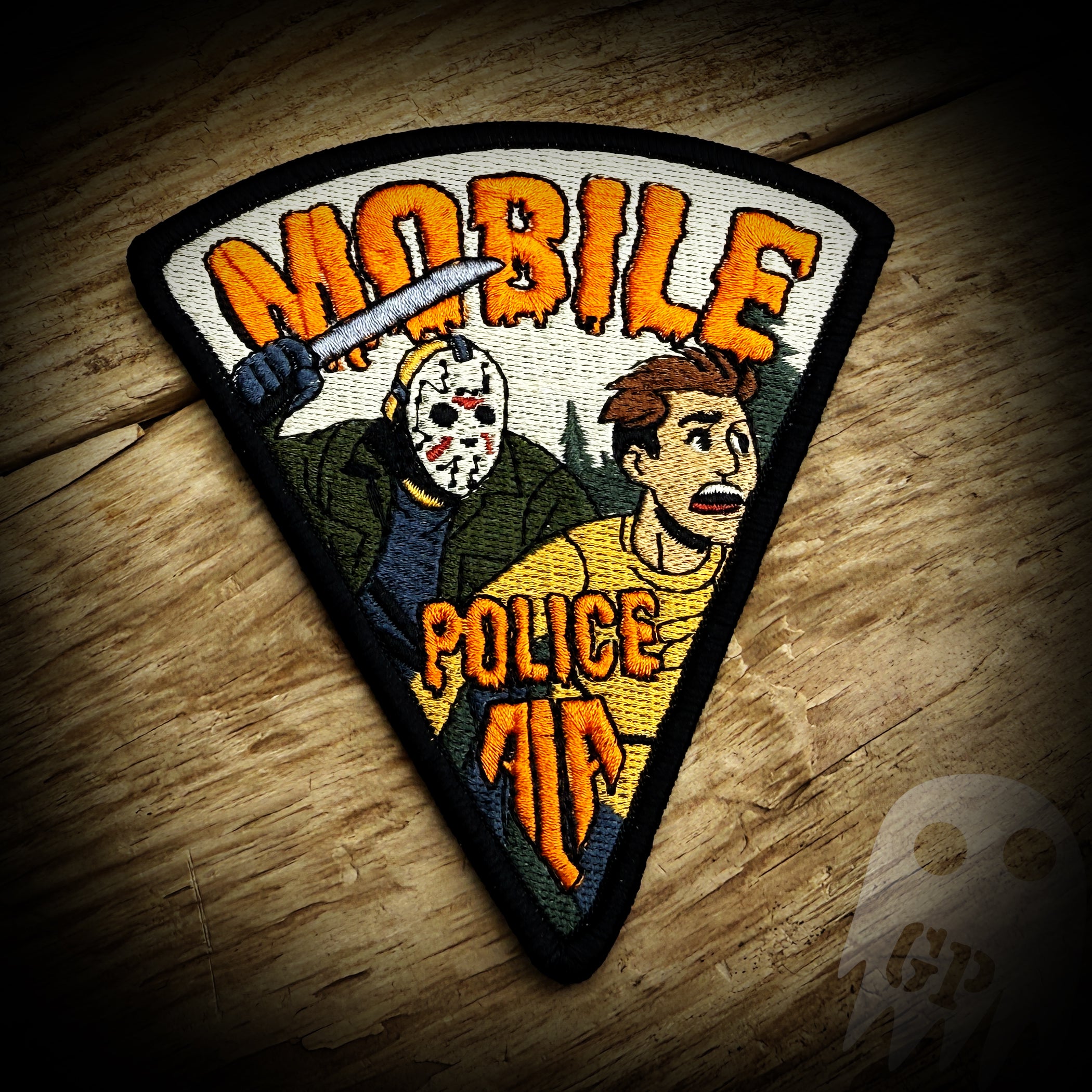 2025 Halloween - Mobile, AL PD 2025 Halloween Patch – GHOST PATCH