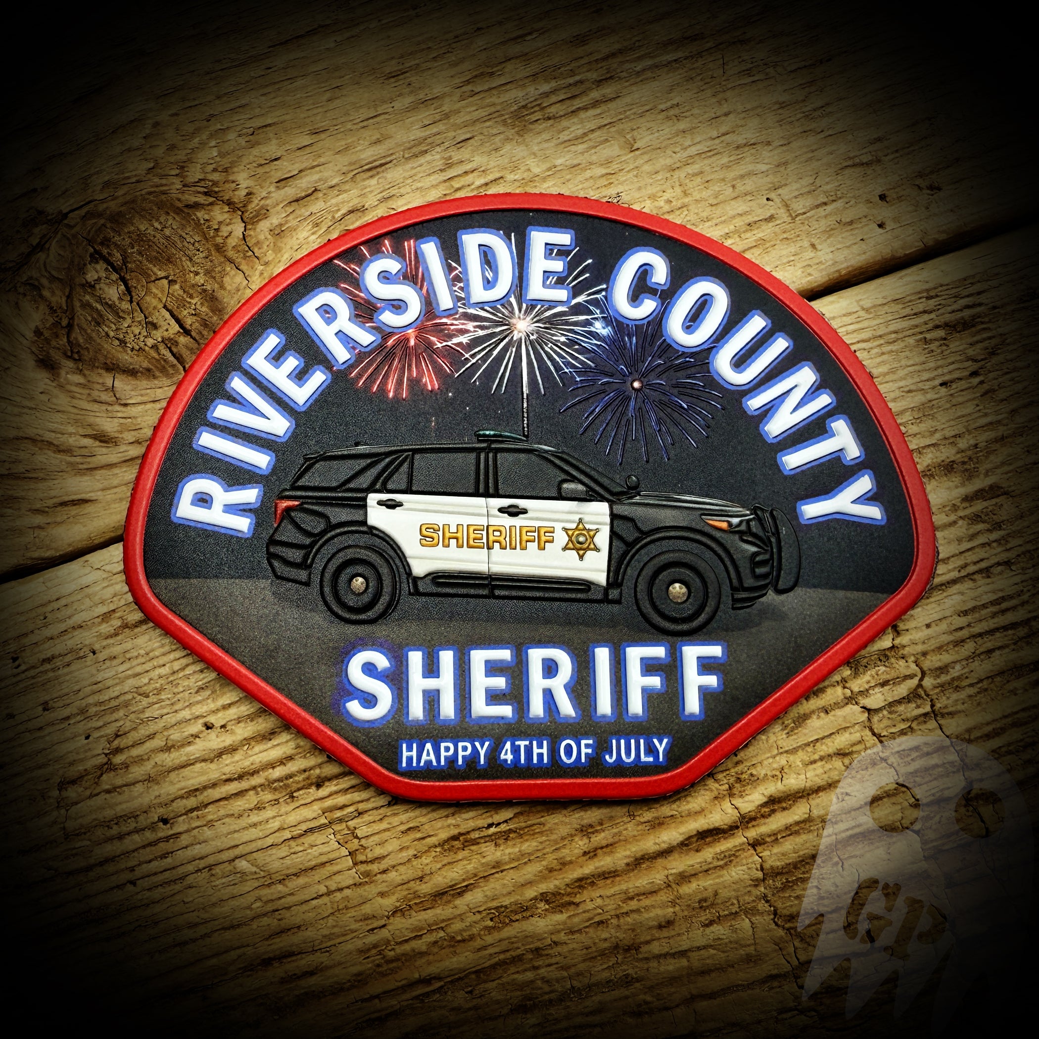 4th of July - Riverside County, CA Sheriff 2025 4th of July XGP – GHOST PATCH
