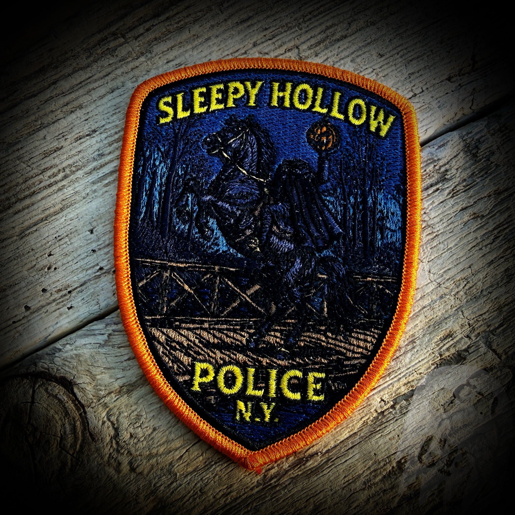 2025 Halloween - Sleepy Hollow, NY PD 2025 Halloween Patch – GHOST PATCH