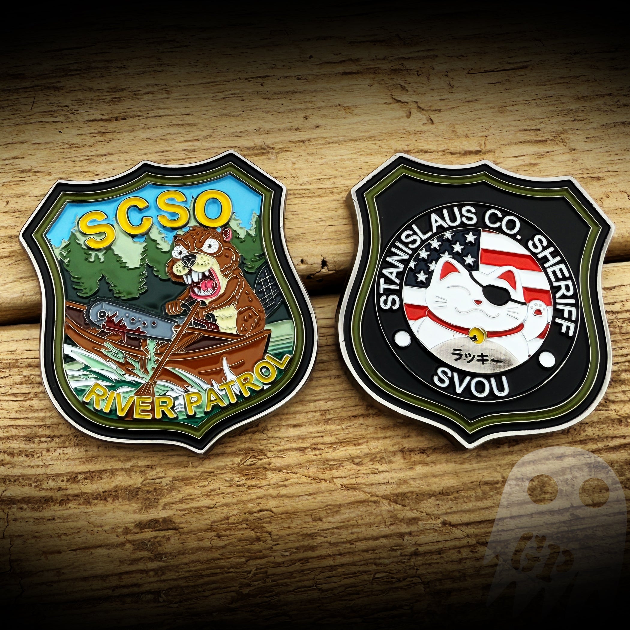 COIN - Stanislaus County Sheriff, CA River Patrol COIN – GHOST PATCH