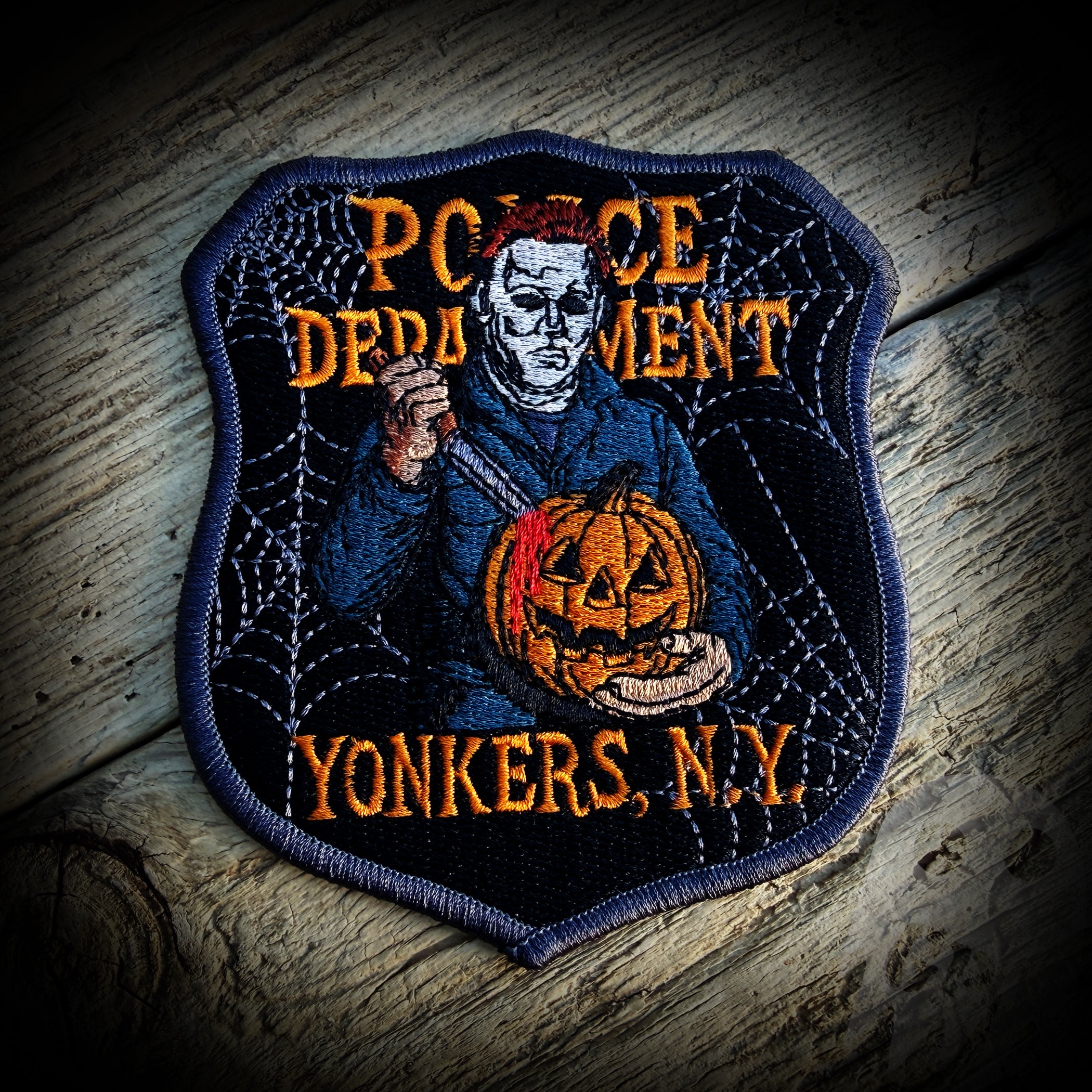 2025 Halloween - Yonkers, NY PD 2025 Halloween Patch – GHOST PATCH