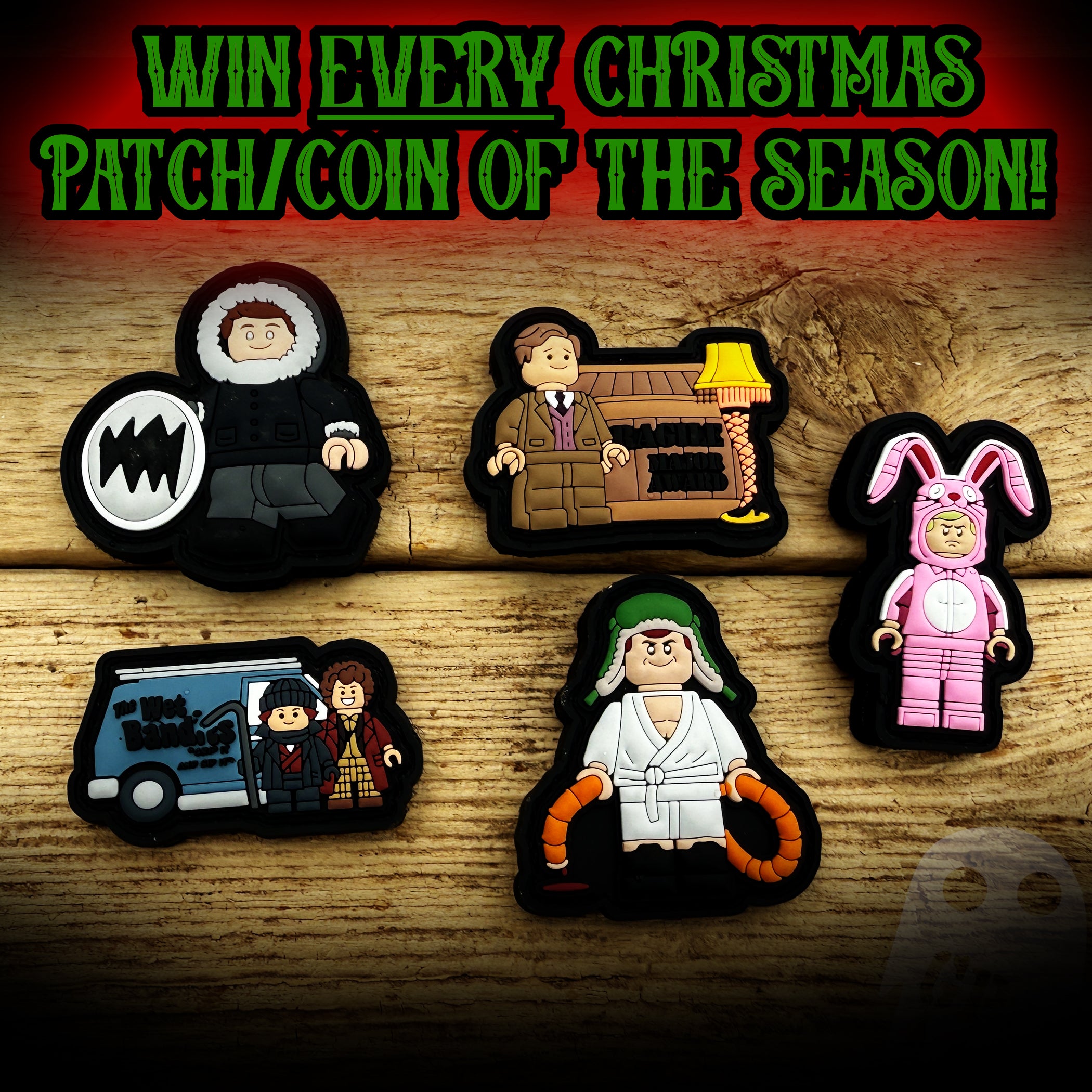 Christmas Movie Blocky PVC - Chance to WIN BIG! – GHOST PATCH