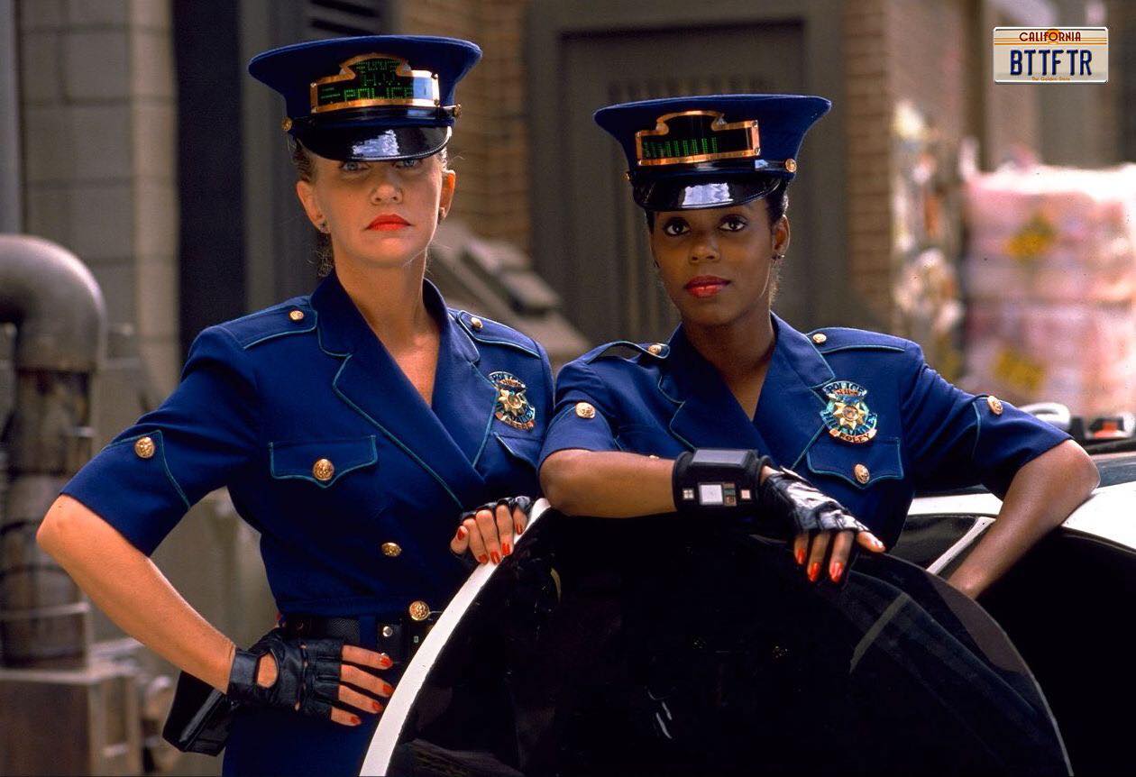 BADGE - Hill Valley Police Badge - Back to the Future 2 - FlexShield w – GHOST PATCH