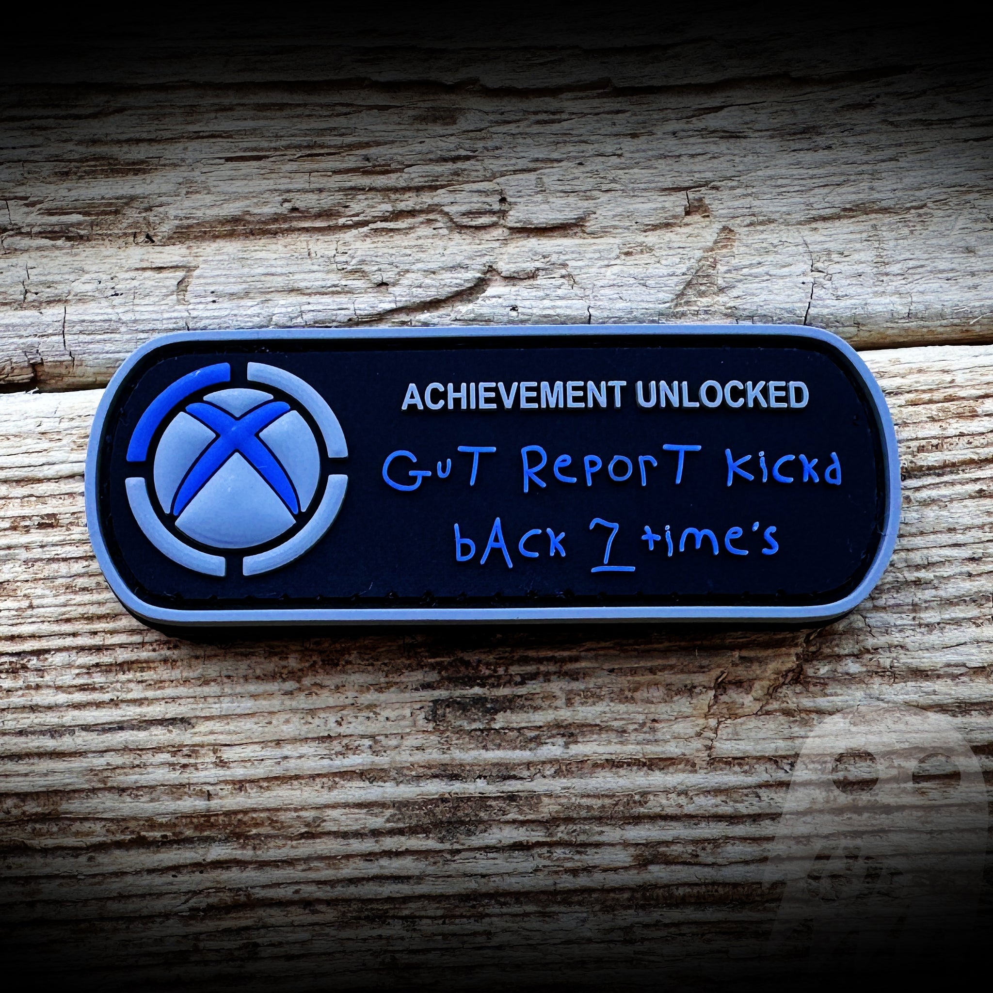 Report Kicked Back - PMPM Achievement PVC PATCH – GHOST PATCH