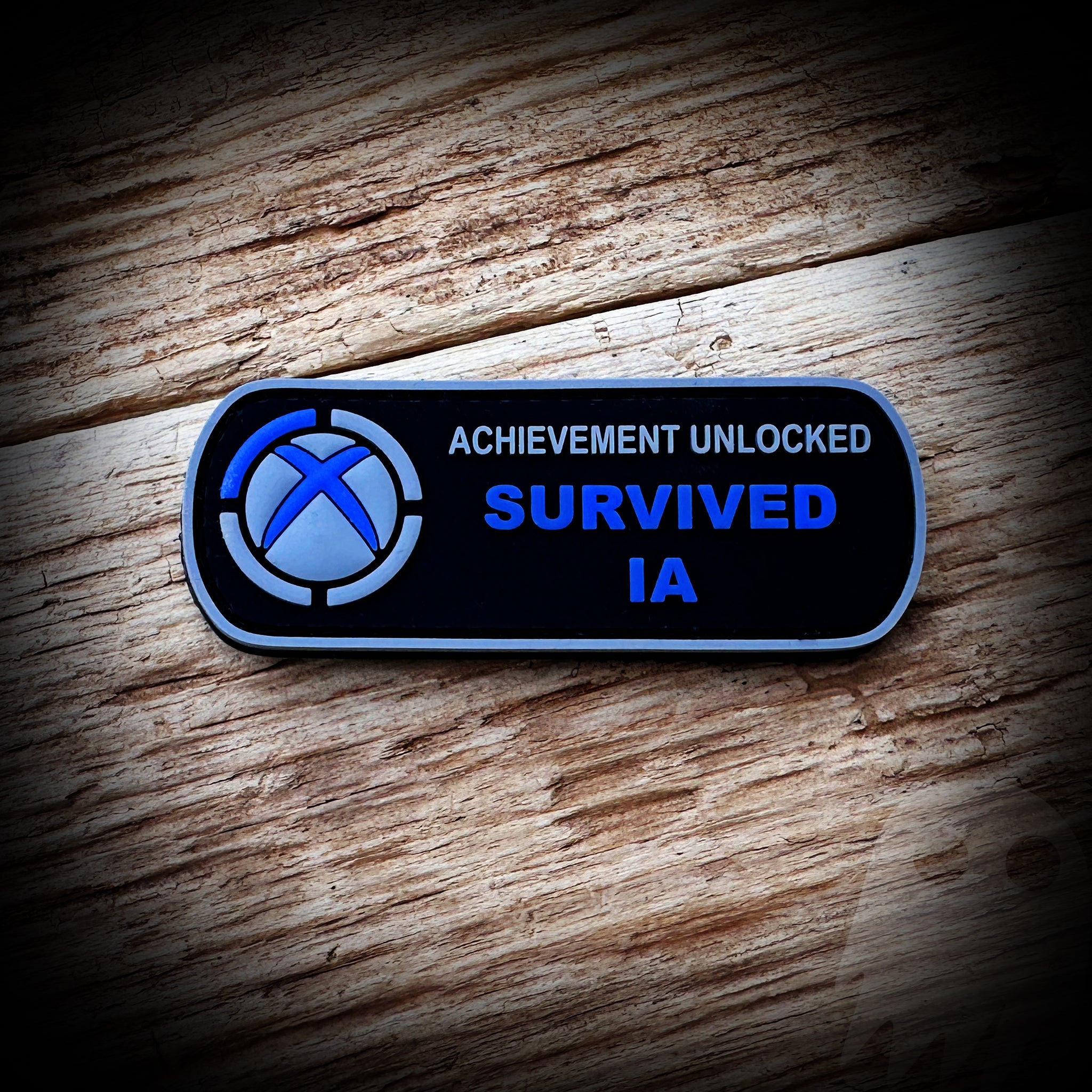 Survived IA - PMPM Achievement PVC PATCH – GHOST PATCH