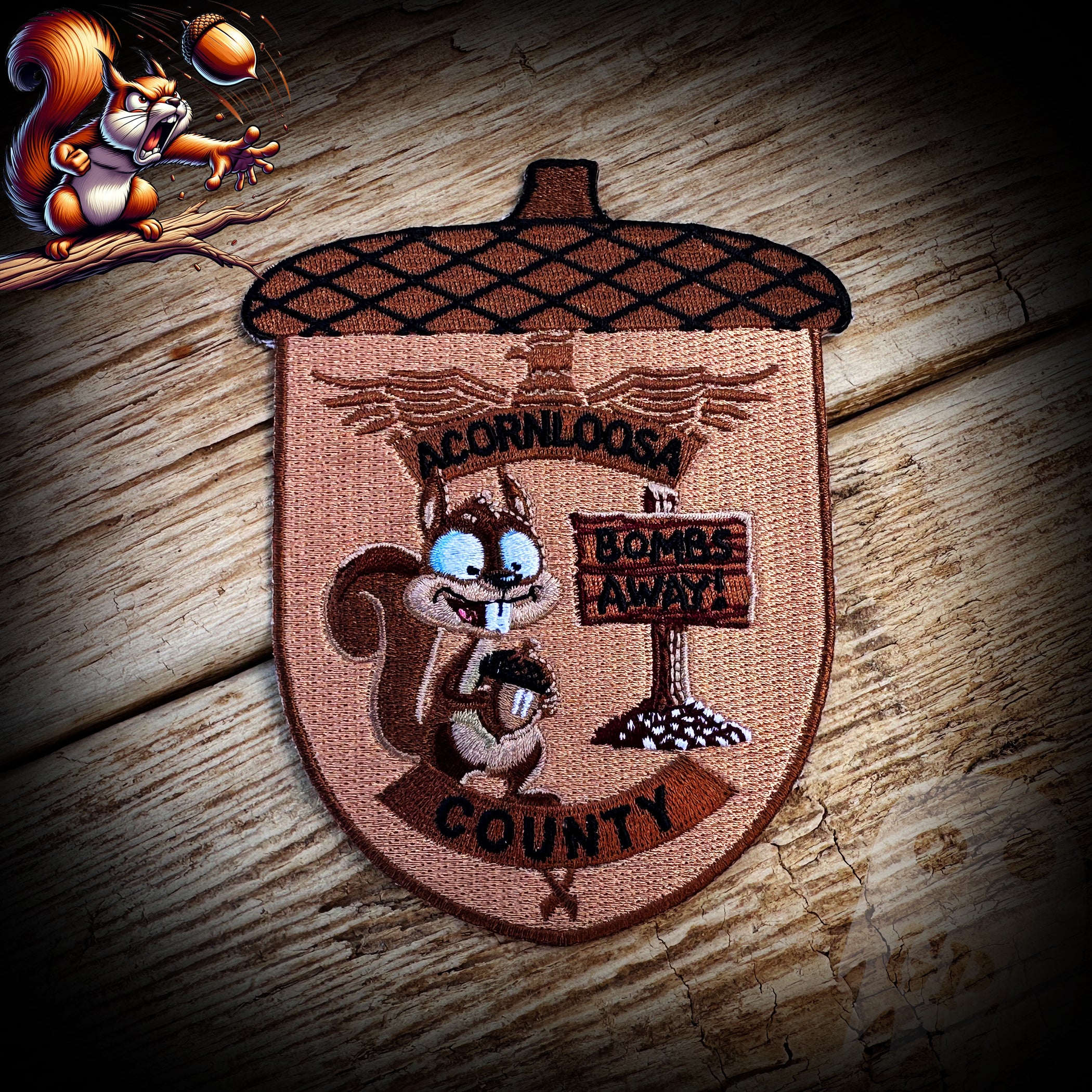 Acornloosa County Bomb's Away Patch - PMPM – GHOST PATCH