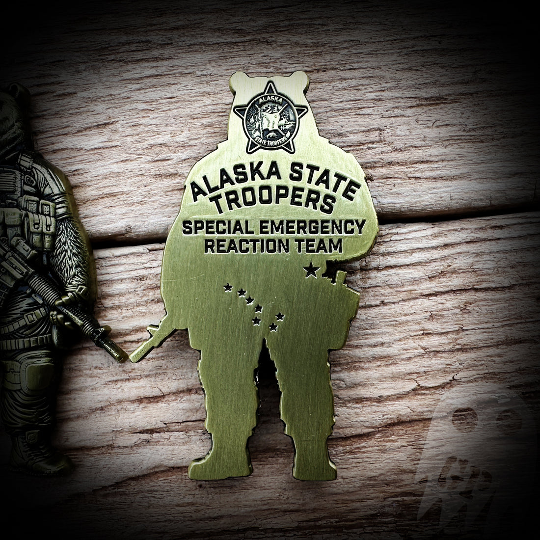 SERT Bear - Alaska State Troopers SERT Team Coin – GHOST PATCH