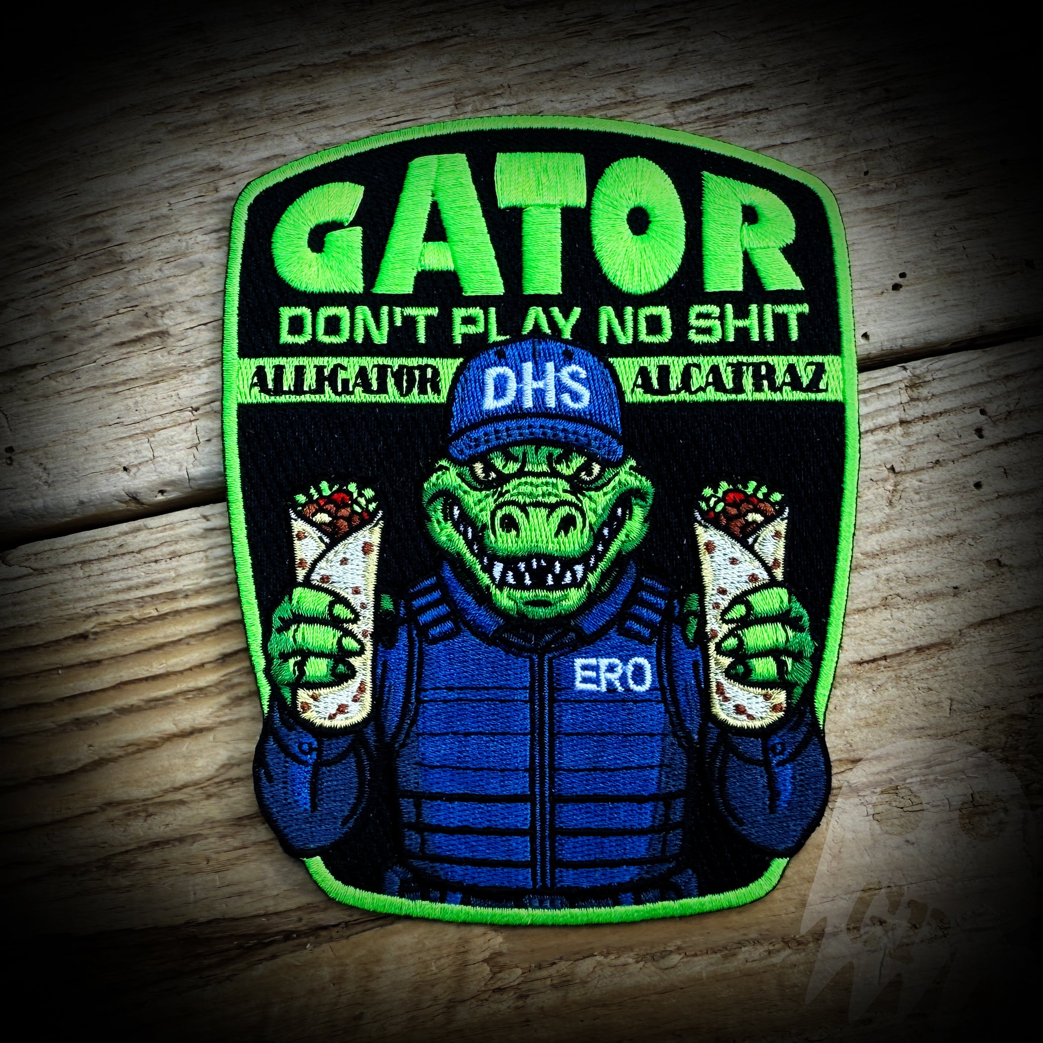 PATCH - Alligator Alcatraz Patch – GHOST PATCH
