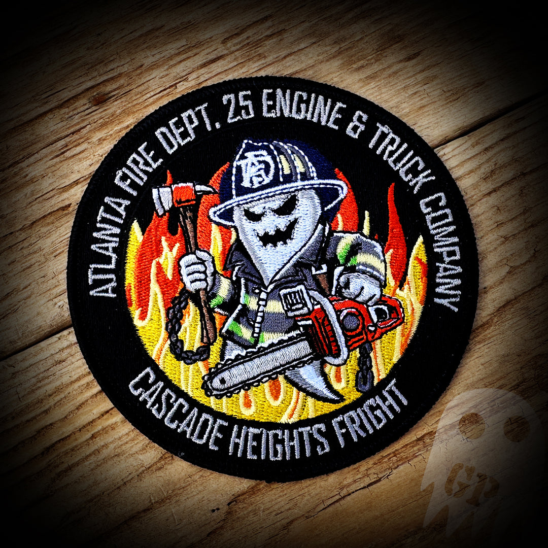 PATCH 2024 Halloween - Atlanta, GA FD 25 Engine & Truck Company 2024 H ...