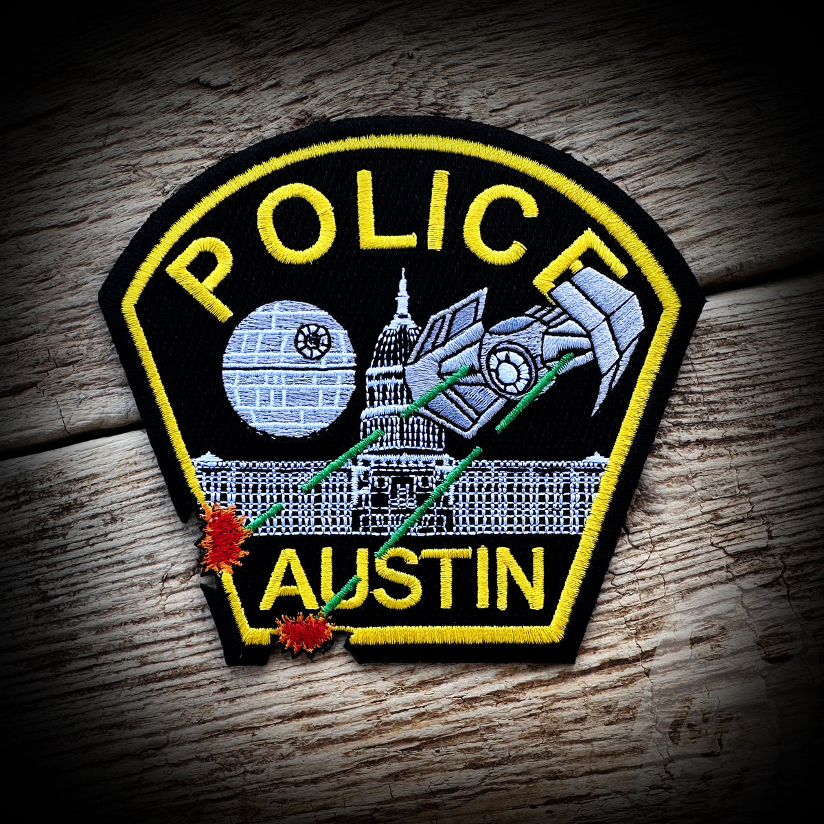 2024 May the 4th - Austin, TX PD Tie Fighter – GHOST PATCH
