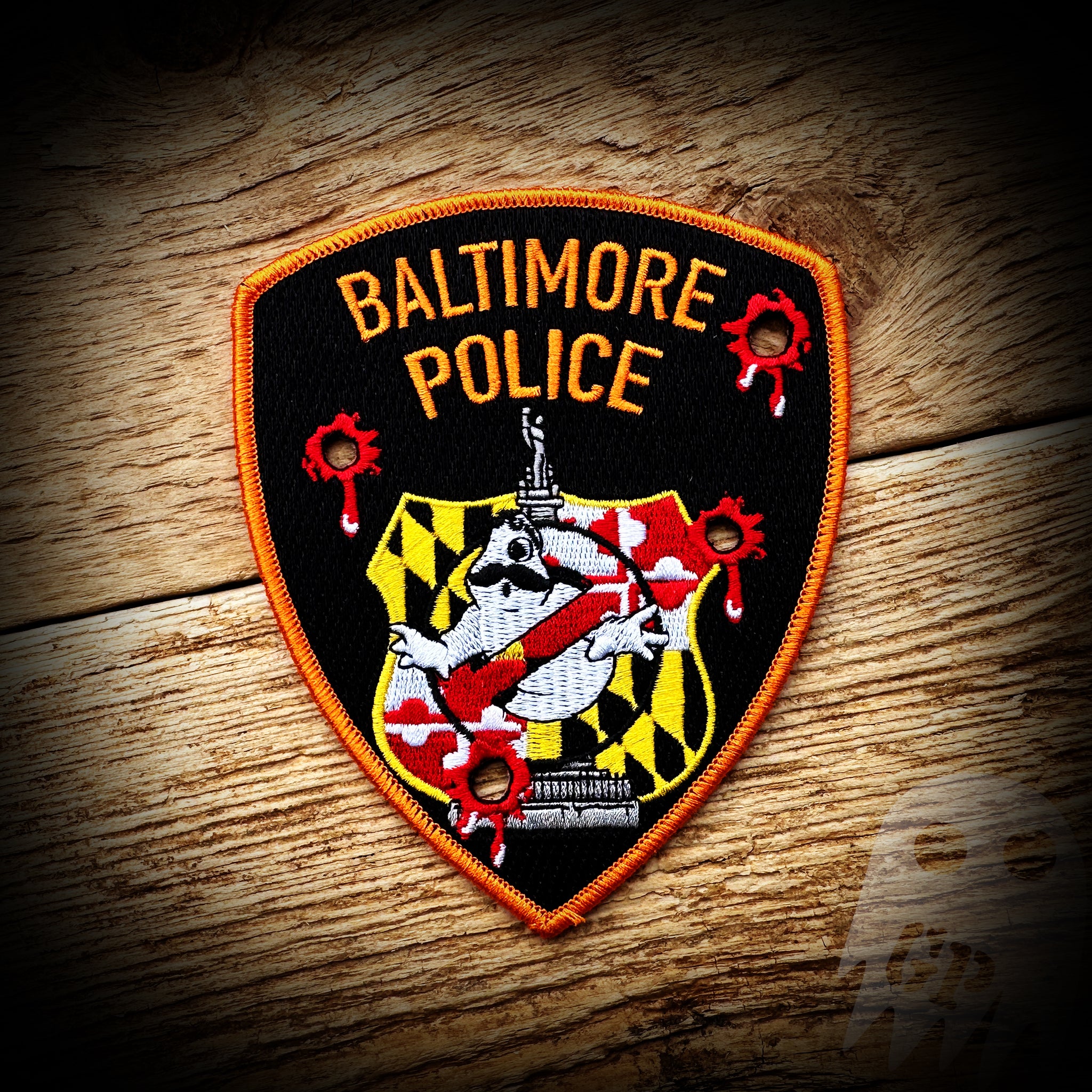 Baltimore, MD PD 2023 Halloween Patch - Limited – GHOST PATCH
