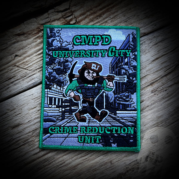 CMPD University City Crime Reduction Unit Patch – GHOST PATCH