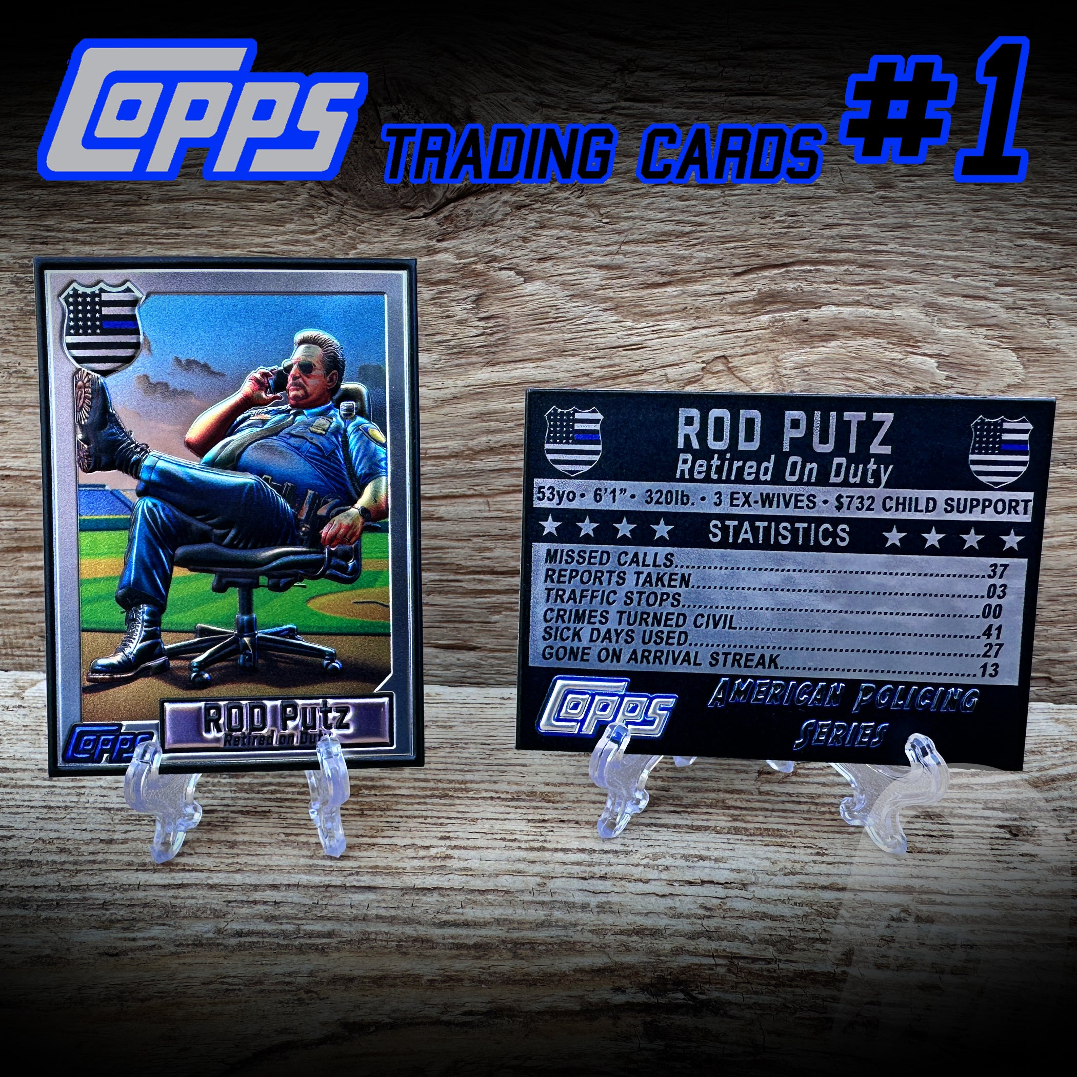 #1 COPPS Trading Cards - Rod Putz – GHOST PATCH