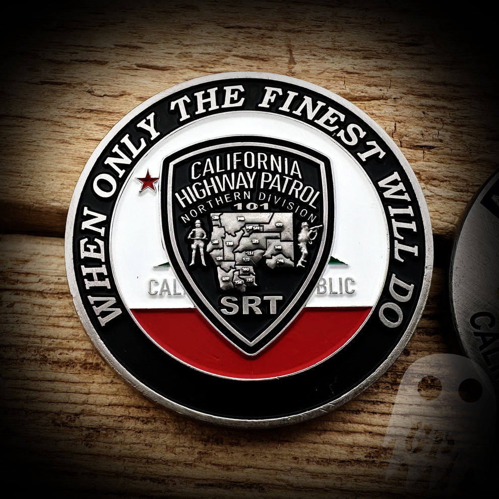California Highway Patrol Northern Division SRT APEC Coin – GHOST PATCH