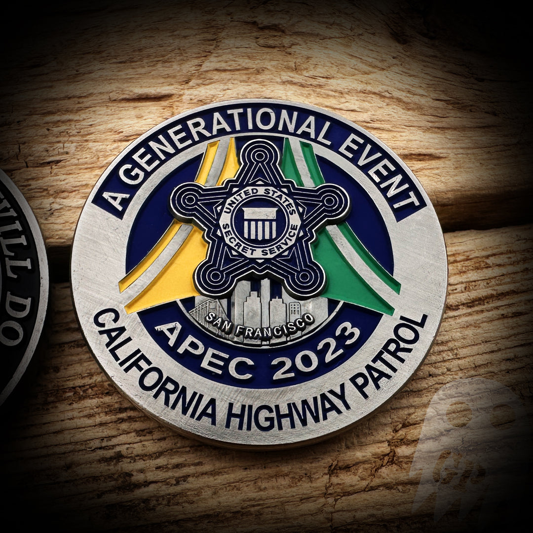 California Highway Patrol Northern Division SRT APEC Coin – GHOST PATCH