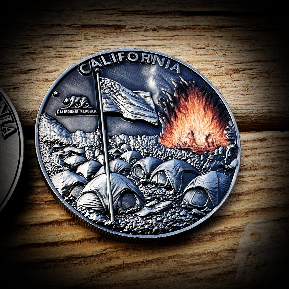 ***NEW*** California State Quarter – GHOST PATCH