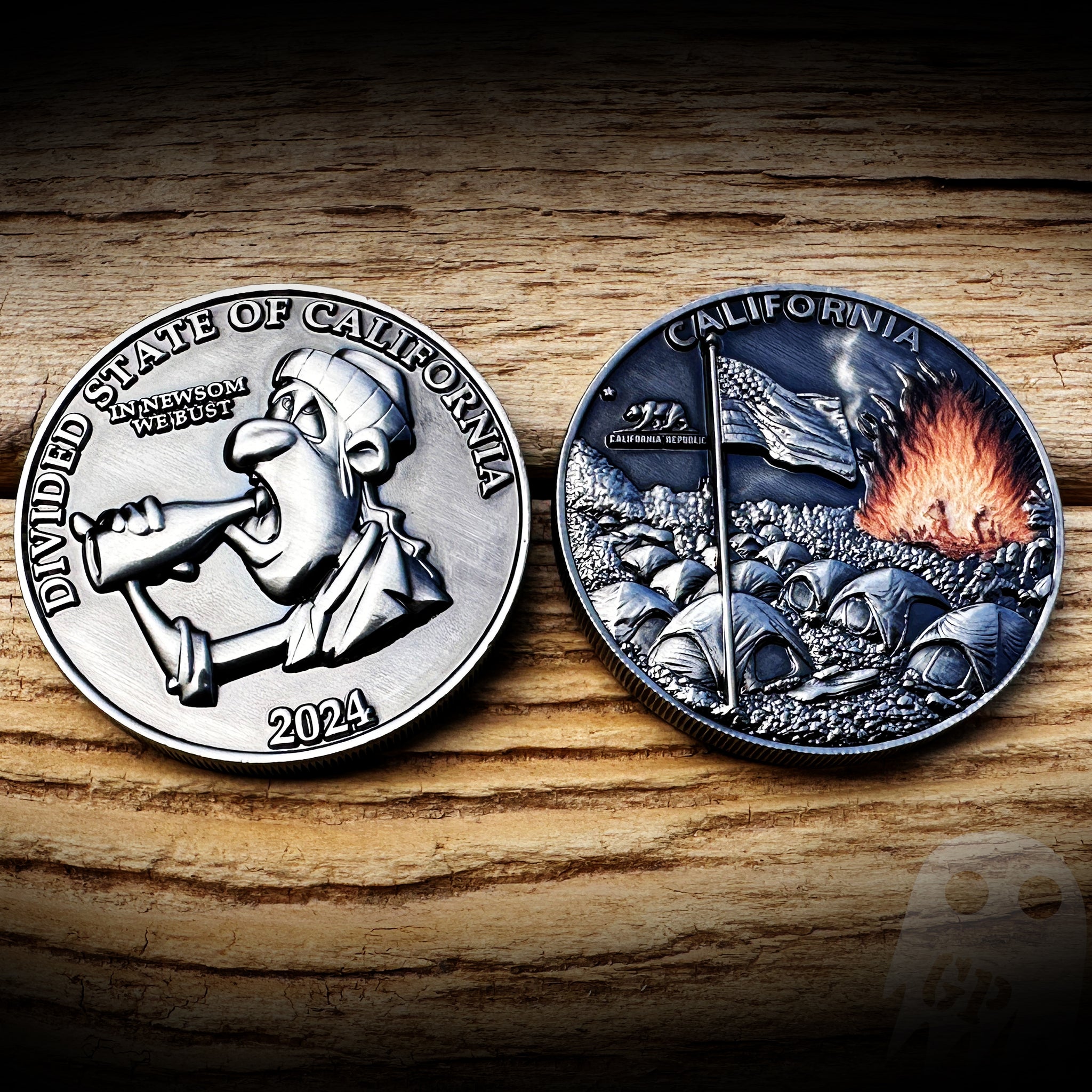 ***NEW*** California State Quarter – GHOST PATCH
