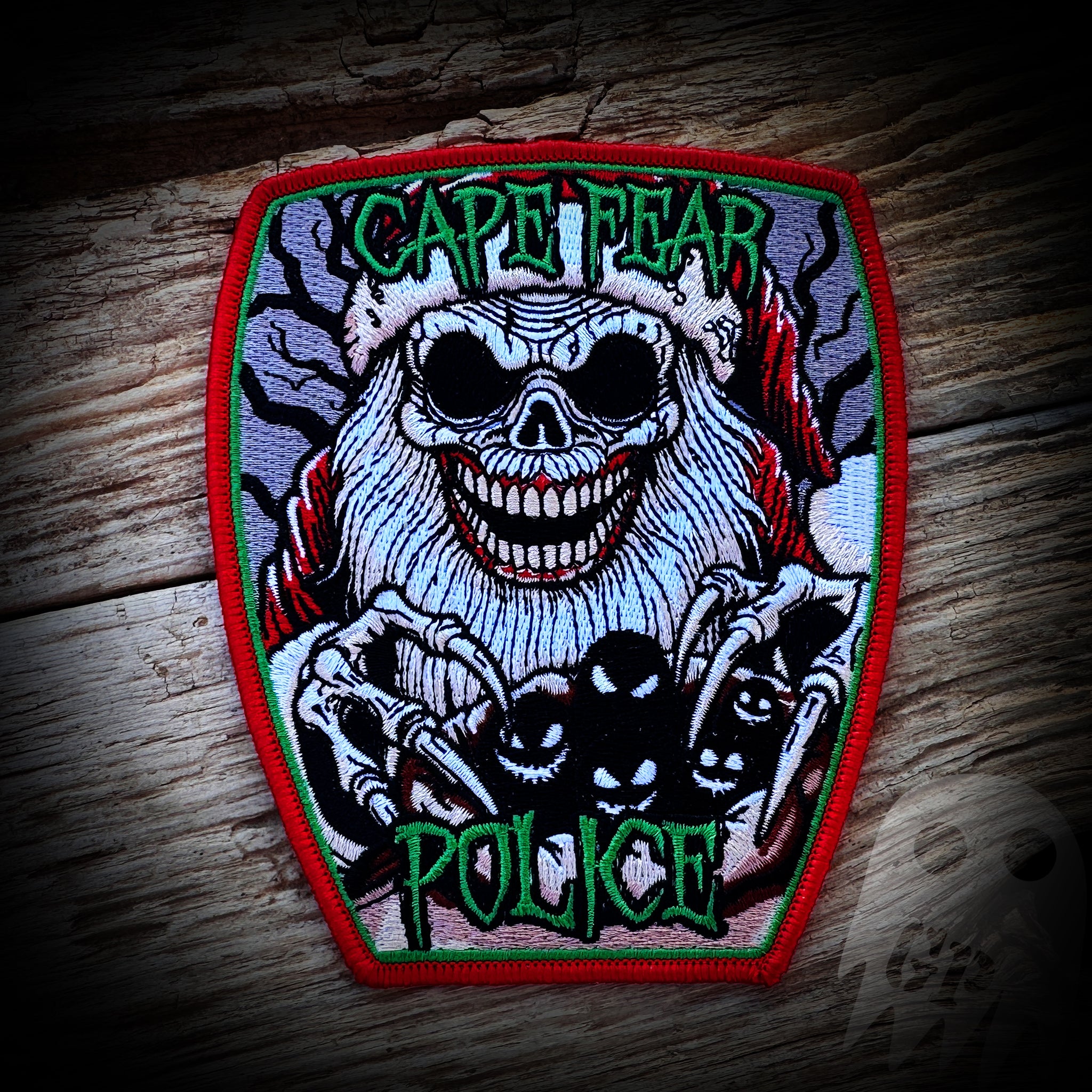 CHRISTMAS - Cape Fear Police Department 2023 Christmas Patch – GHOST PATCH