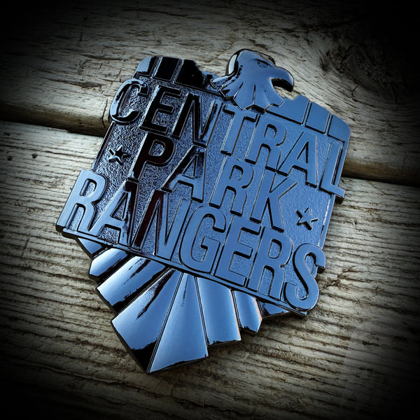 CENTRAL PARK RANGERS - #91 Central Park Rangers Replica Metal Badge/Pa ...