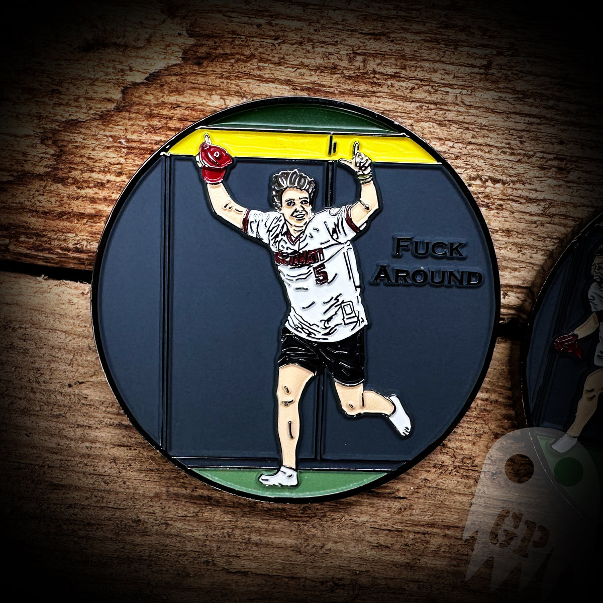 Baseball FAFO - Cincinnati PD Reds FAFO Taser Coin – GHOST PATCH