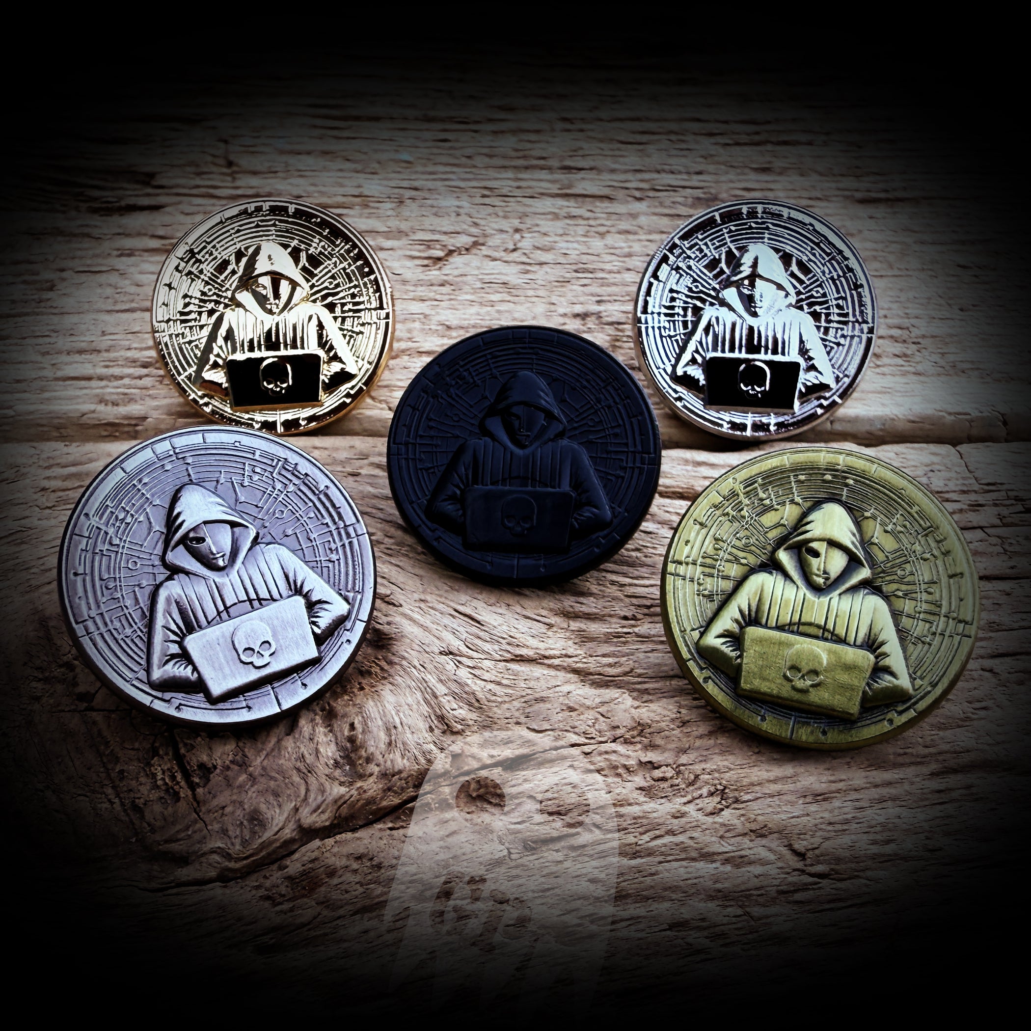 Cyber Crimes Unit Insignia Pin – GHOST PATCH