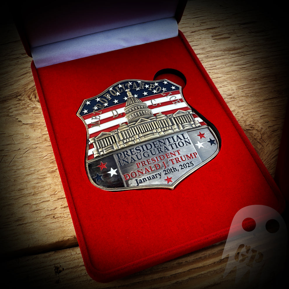 Inauguration - DC Metro Police Commemorative 2025 Inauguration Metal B ...