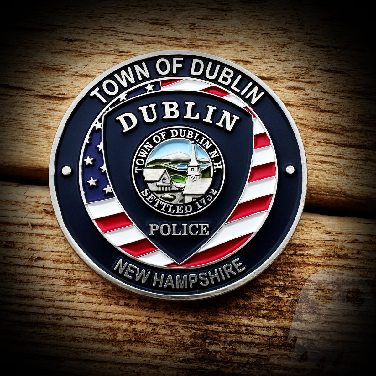 Dublin, NH Police Department Challenge Coin - Authentic – GHOST PATCH