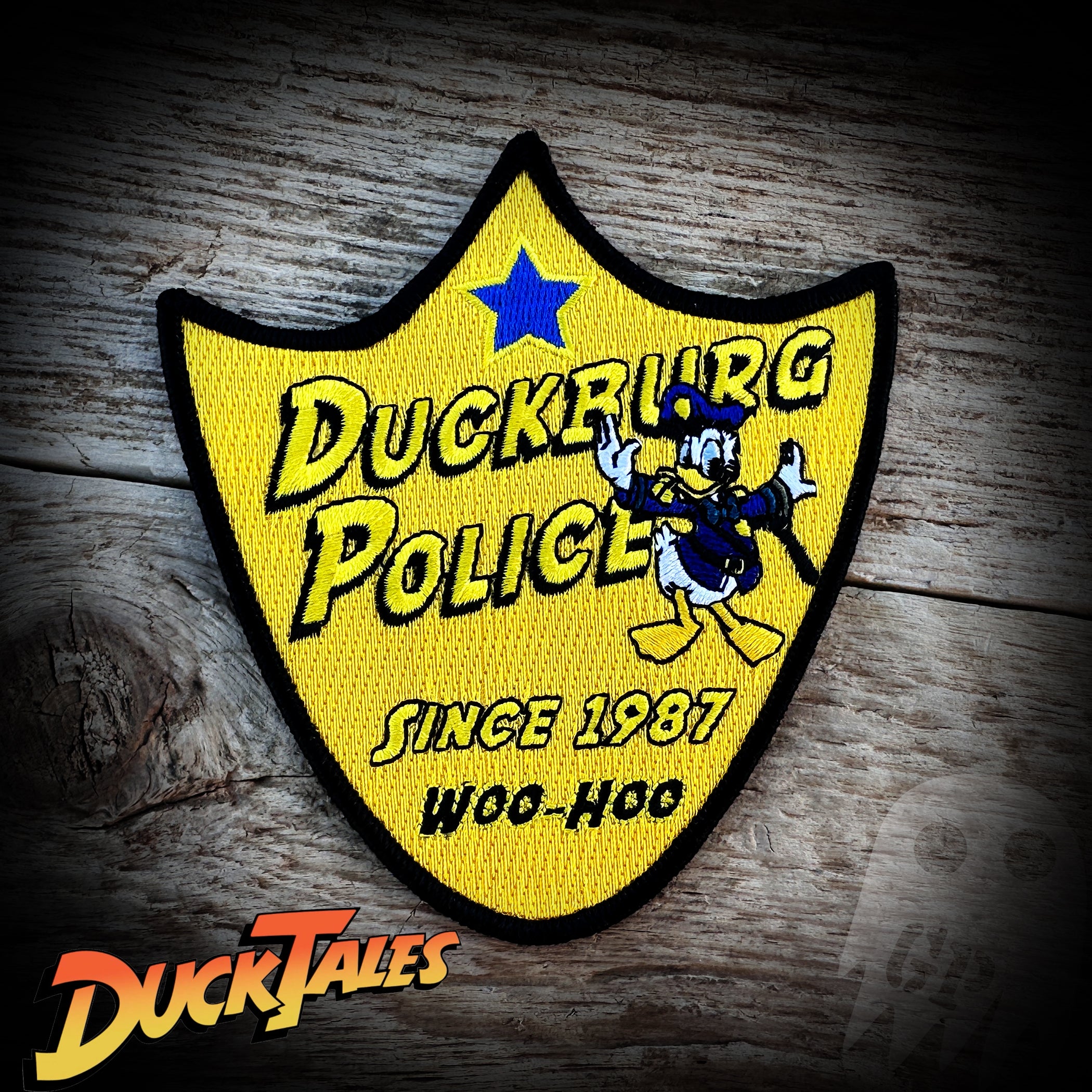 #95 - Duckburg Police Department - DuckTales Woo Hoo – GHOST PATCH