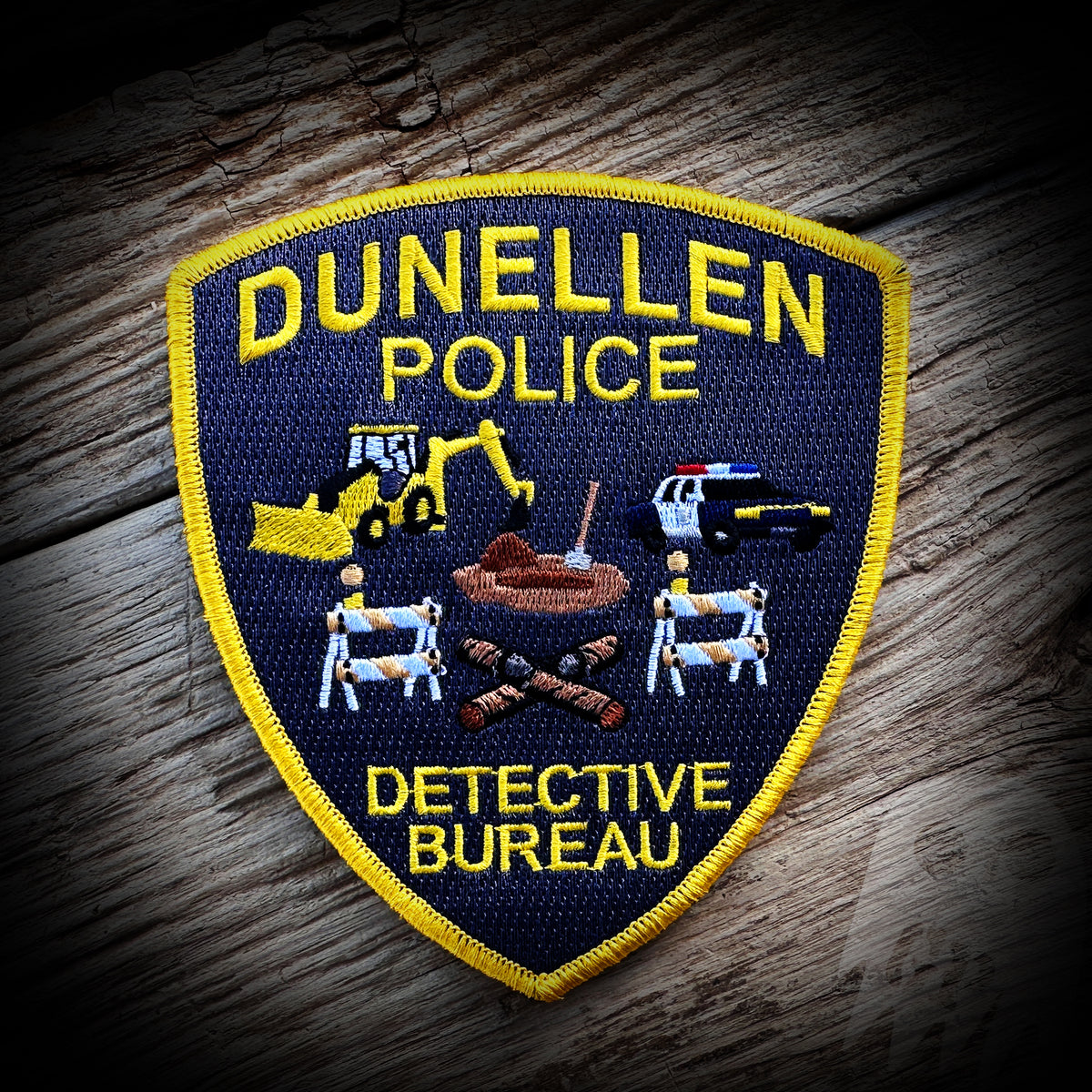 Borough of Dunellen, NJ PD Detective Bureau Patch – GHOST PATCH
