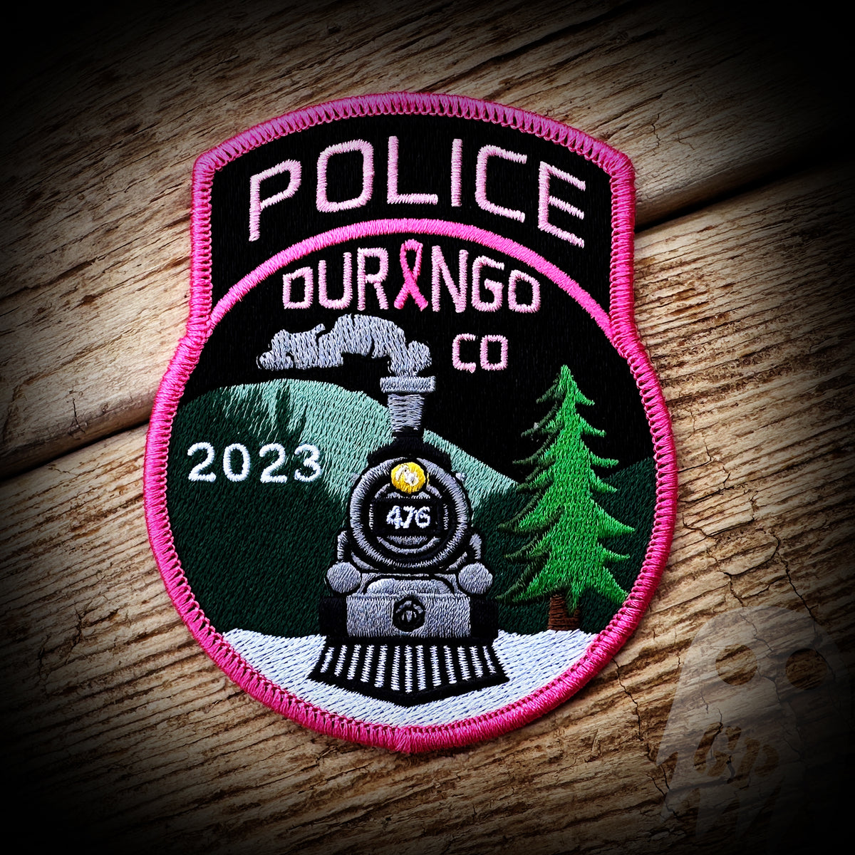 PINK - Durango, CO PD 2023 Pink Patch – GHOST PATCH
