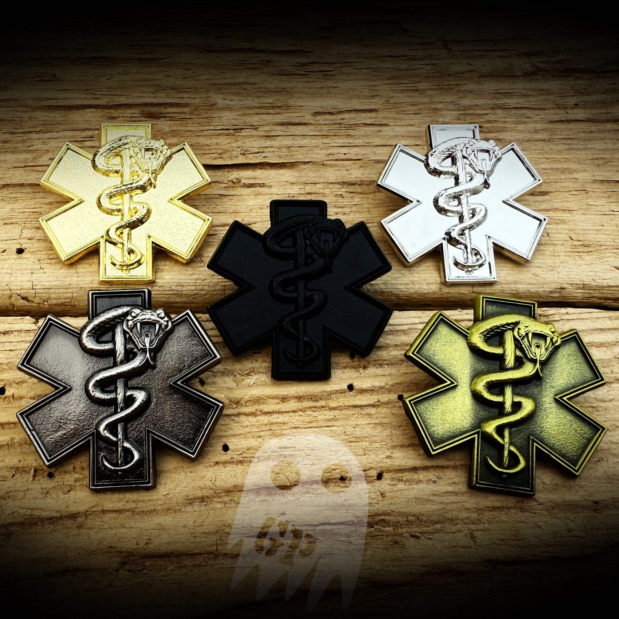 EMT - Emergency Medical Technician Insignia Pin – GHOST PATCH