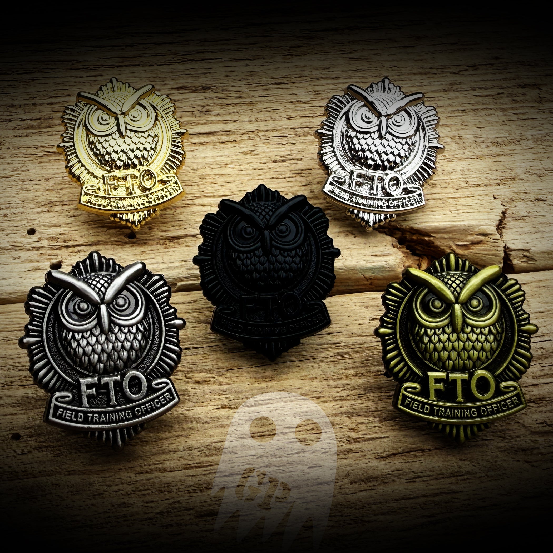 Field Training Officer Insignia Pin – GHOST PATCH