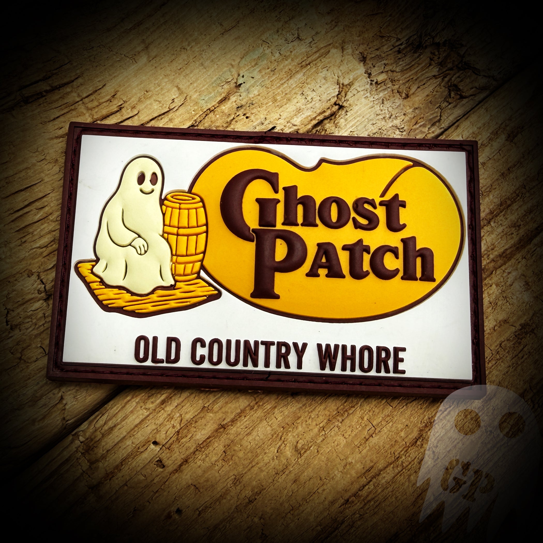 Ghost Patch Cracker Barrel PVC - A Old Country Whore – GHOST PATCH
