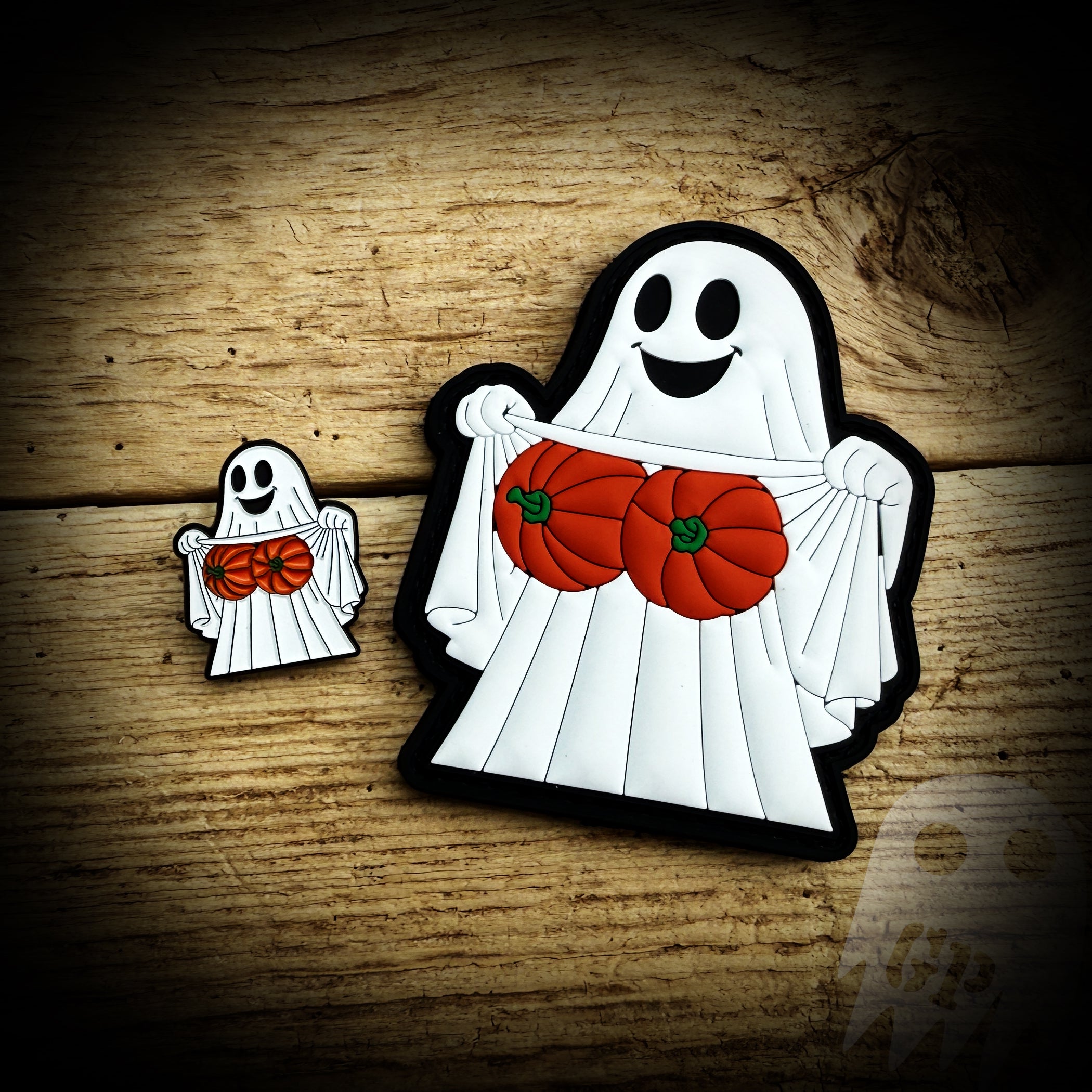 WOW Ghost Flasher - Pin and PVC available – GHOST PATCH