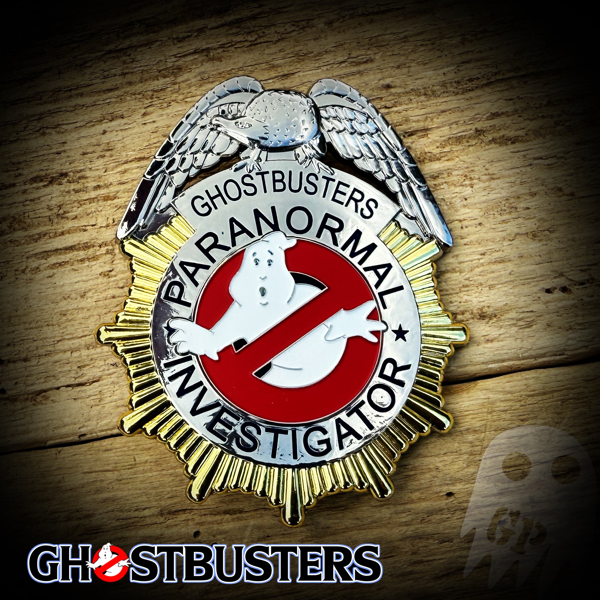 Ghostbusters Paranormal Investigator Badge – GHOST PATCH