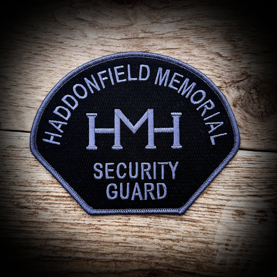 #83 - Haddonfield Memorial Hospital Security Replica Patch - Halloween ...