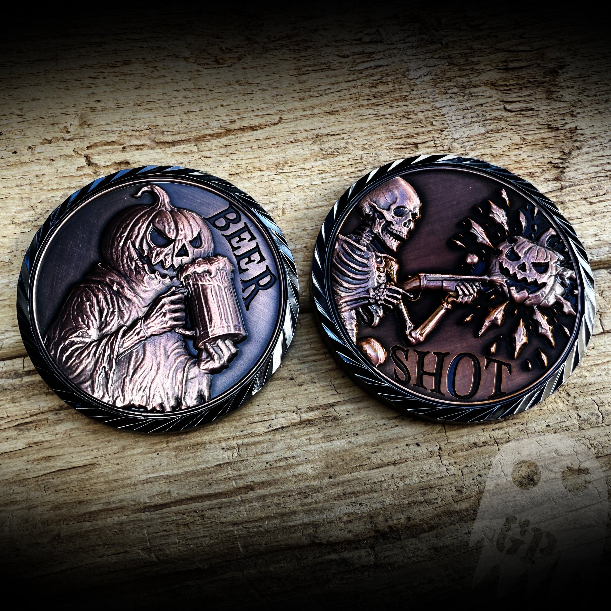 Halloween Drink Coin – GHOST PATCH