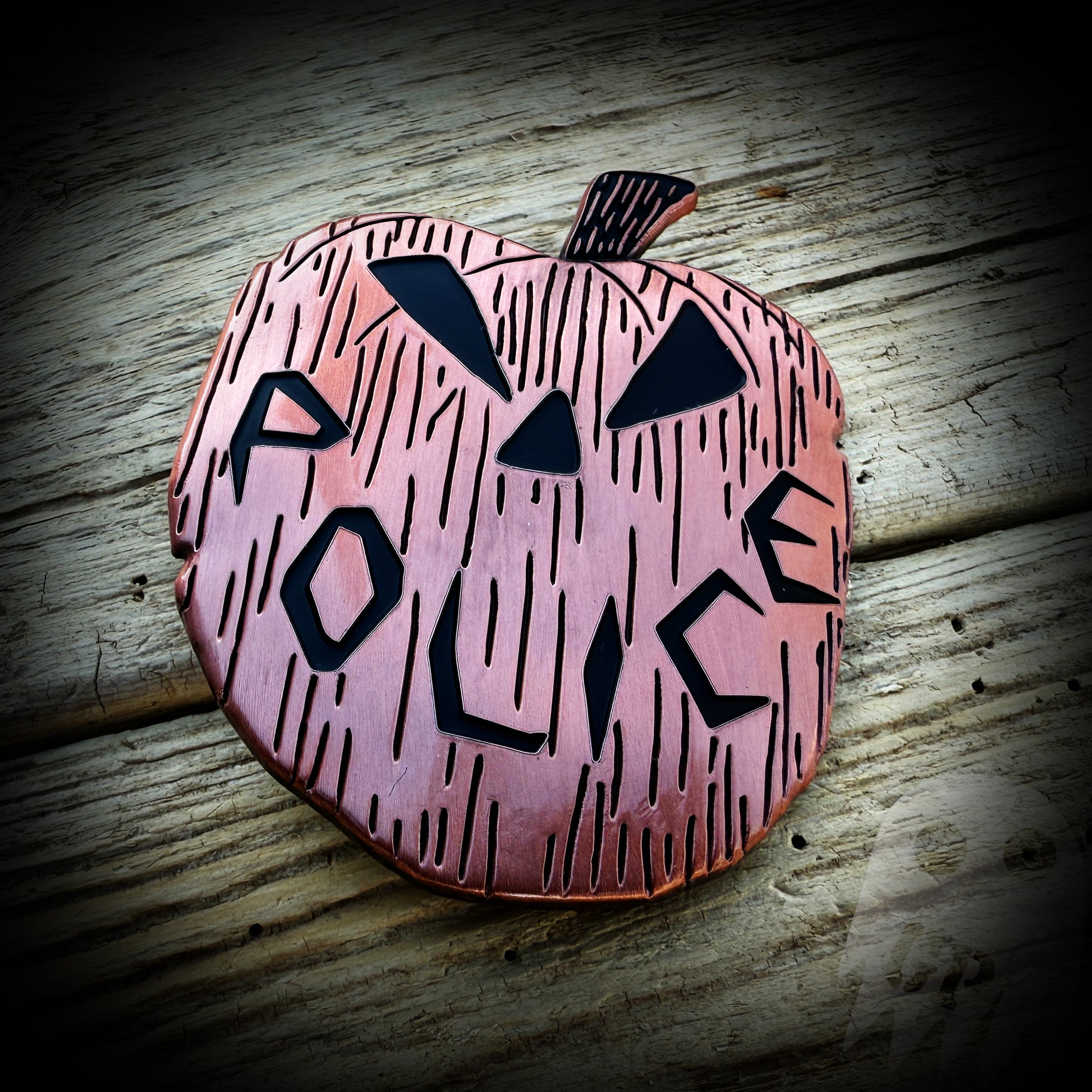 #77 - Halloween Town Police Department Patch and Badge - Nightmare Bef ...