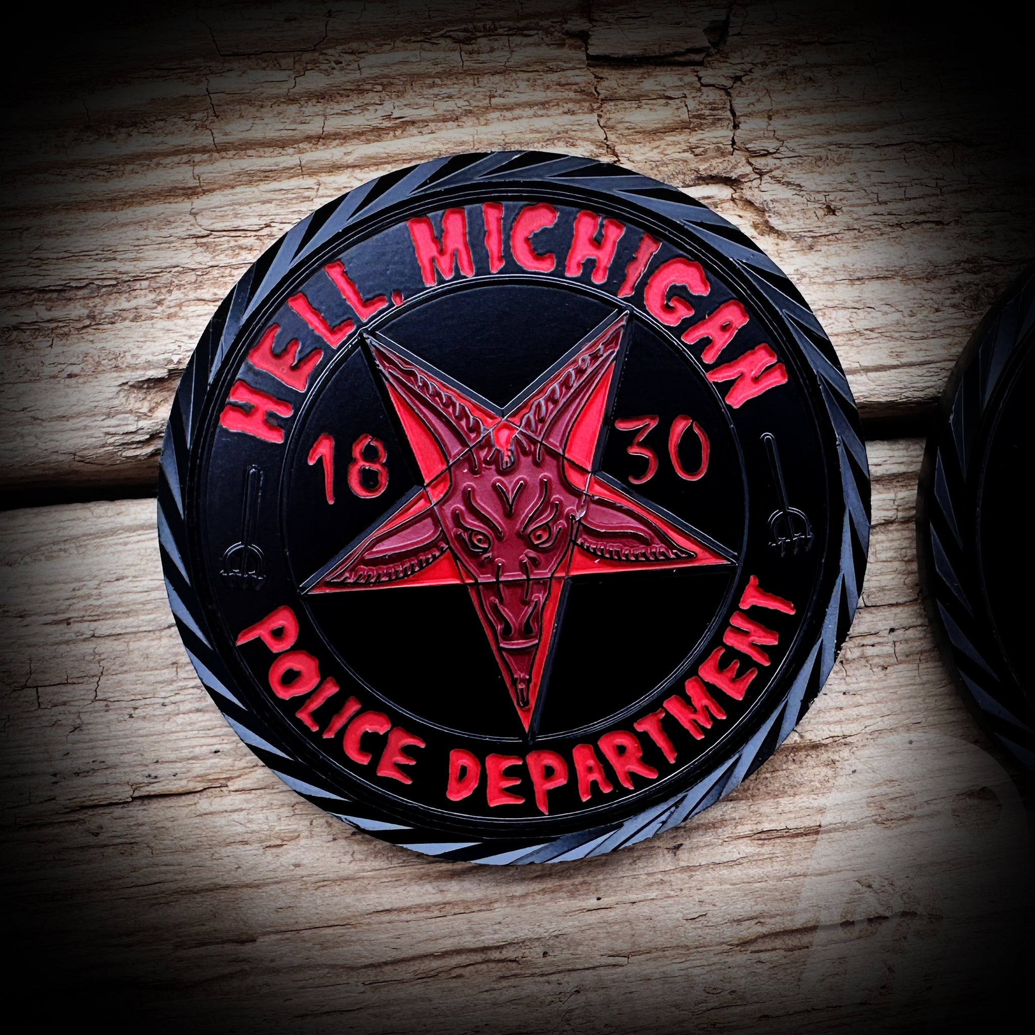 COIN Hell, MI Police Department Coin – GHOST PATCH