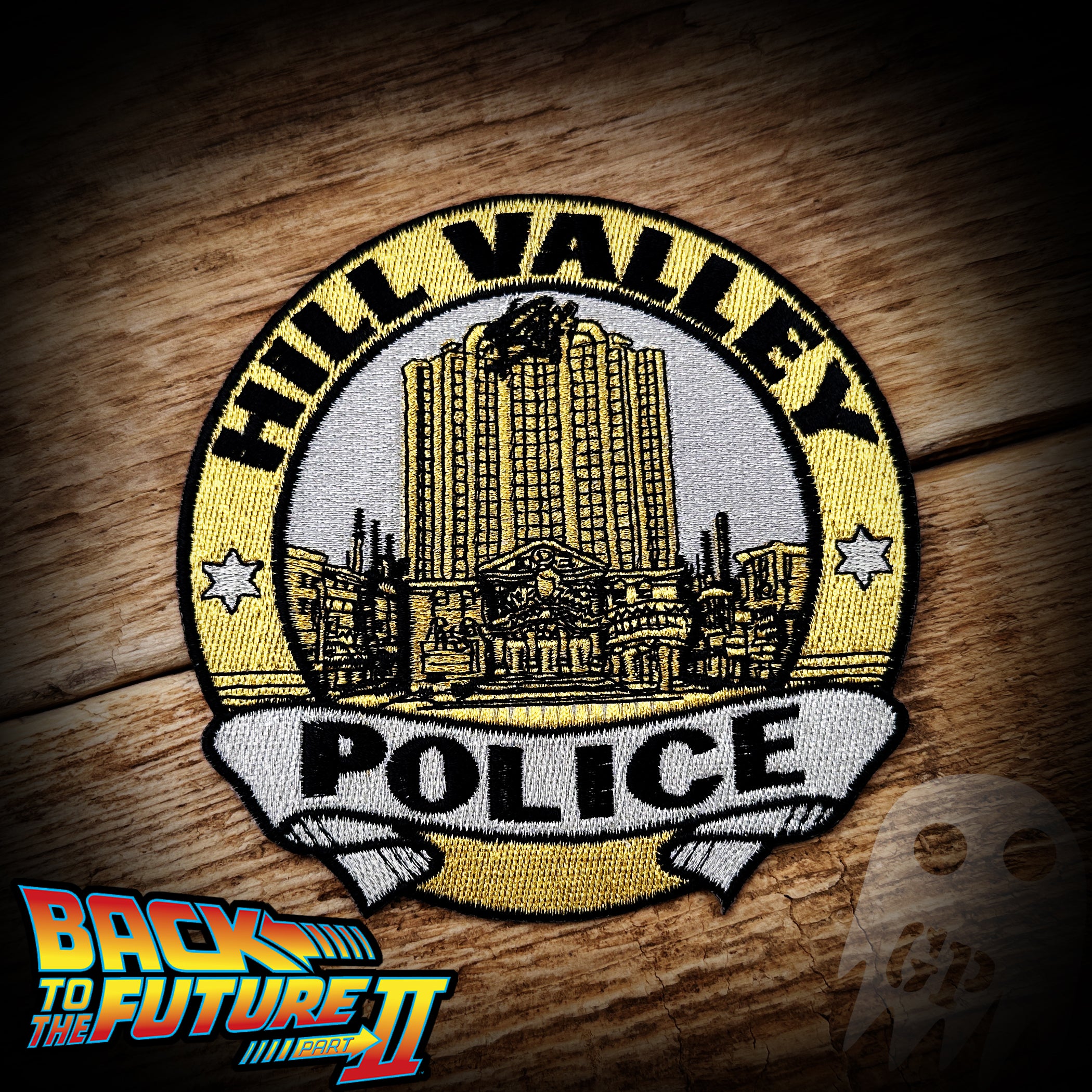 Biff's Alternate 1985 #67 - Hill Valley Police Department Patch - Back ...
